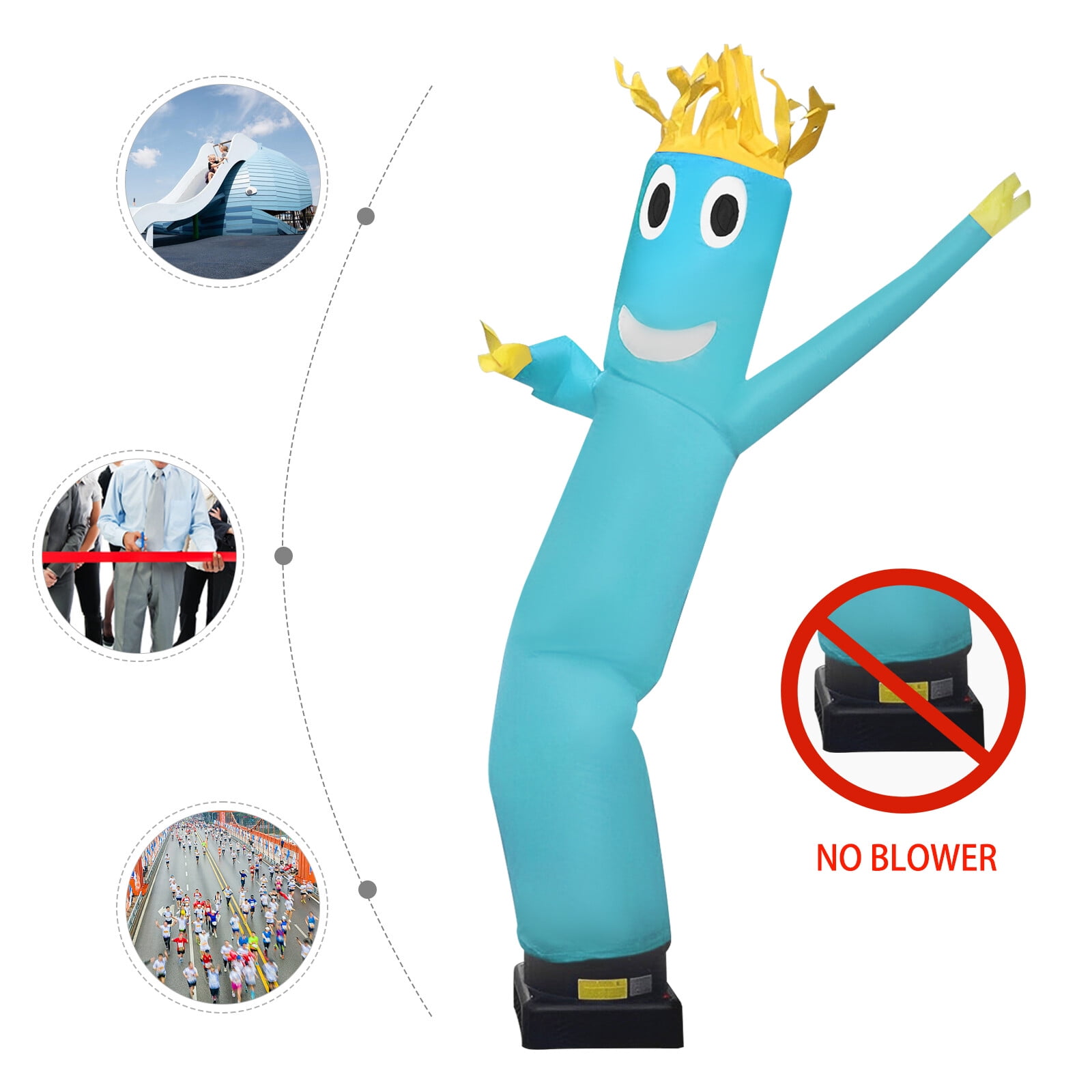 Miumaeov 3m/10ft Inflatable Wacky Waving Tube Man Dancing Figure ...