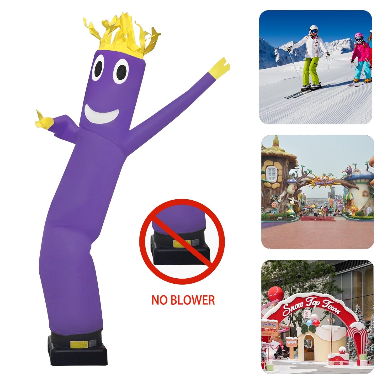 Miumaeov 3m/10ft Inflatable Wacky Waving Tube Man Dancing Figure ...