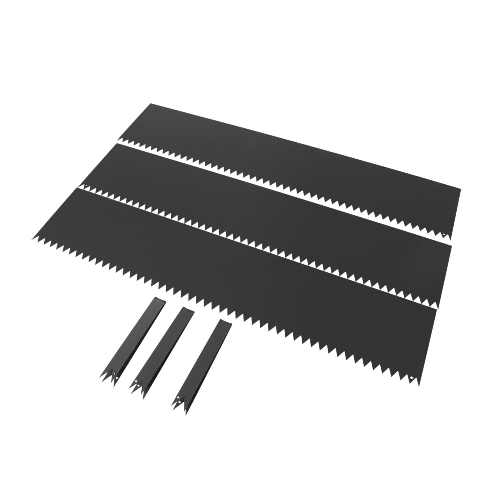 Miumaeov 3pcs 9.7 ft Landscape Edging 6in/8in H Garden Border Bendable ...