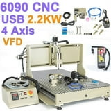 Miumaeov 4 Axis 6090 CNC Engraving Machine, Wood Carving Milling Router ...