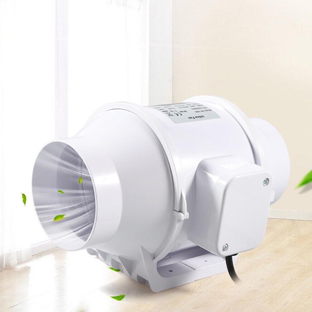 Miumaeov 4" Duct Fan Exhaust Fan Ventilation Smoke Fume Extractor High ...