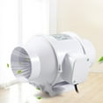 Miumaeov 4" Duct Fan Exhaust Fan Ventilation Smoke Fume Extractor High ...