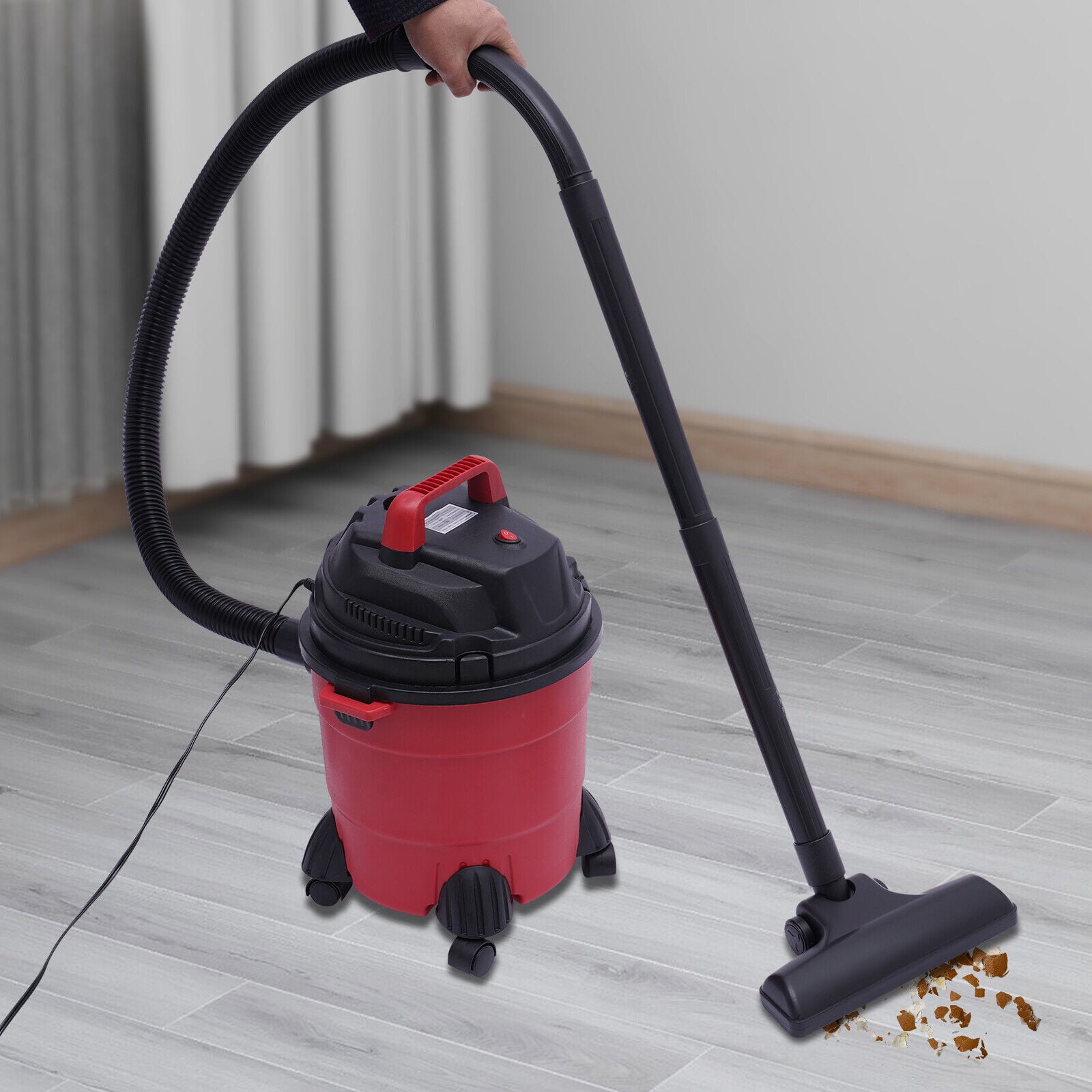Miumaeov 4 Gallon Wet Dry Vacuum 3 in 1 Multi-functional Shop Vacuum ...