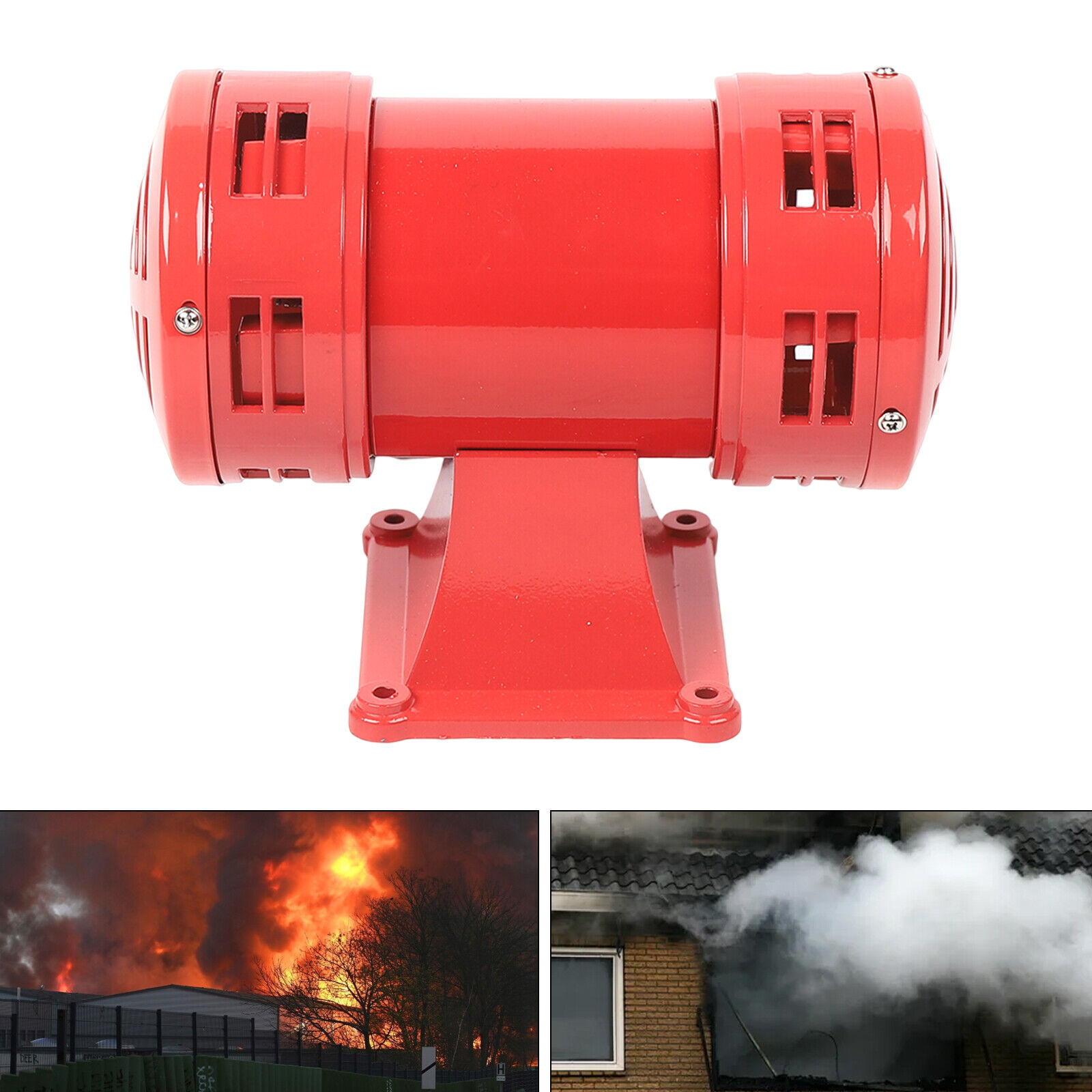 Miumaeov 400W Electric Motor Driven Alarm/Siren 140db Industrial Alarm ...