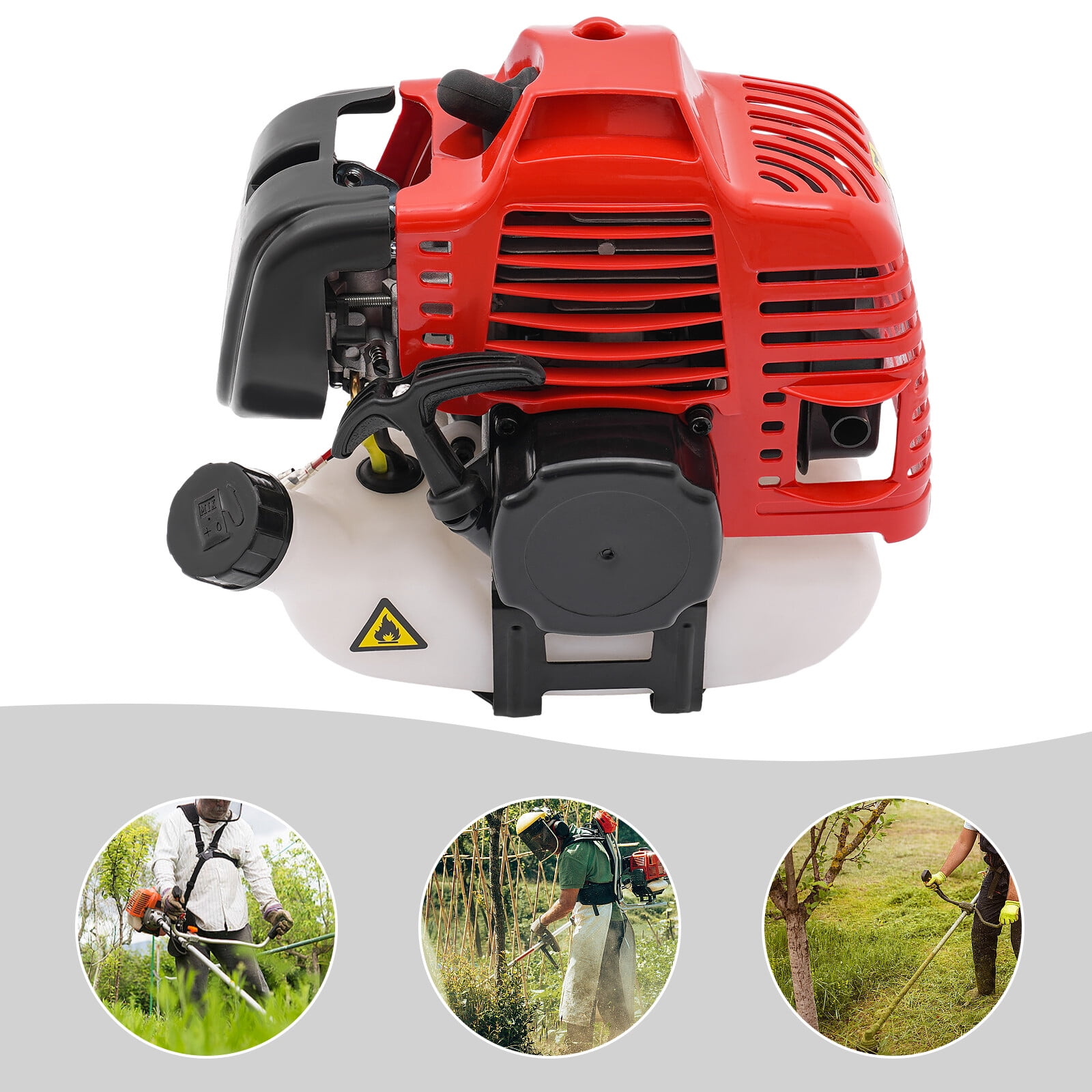 Miumaeov 42.7CC 2 Stroke 3HP Gasoline Engine Single-cylinder Air ...