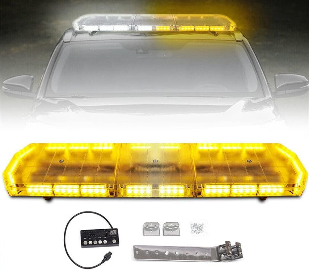 Miumaeov 48" Emergency 88 LED Strobe Lights Tow Truck Response Traffic ...