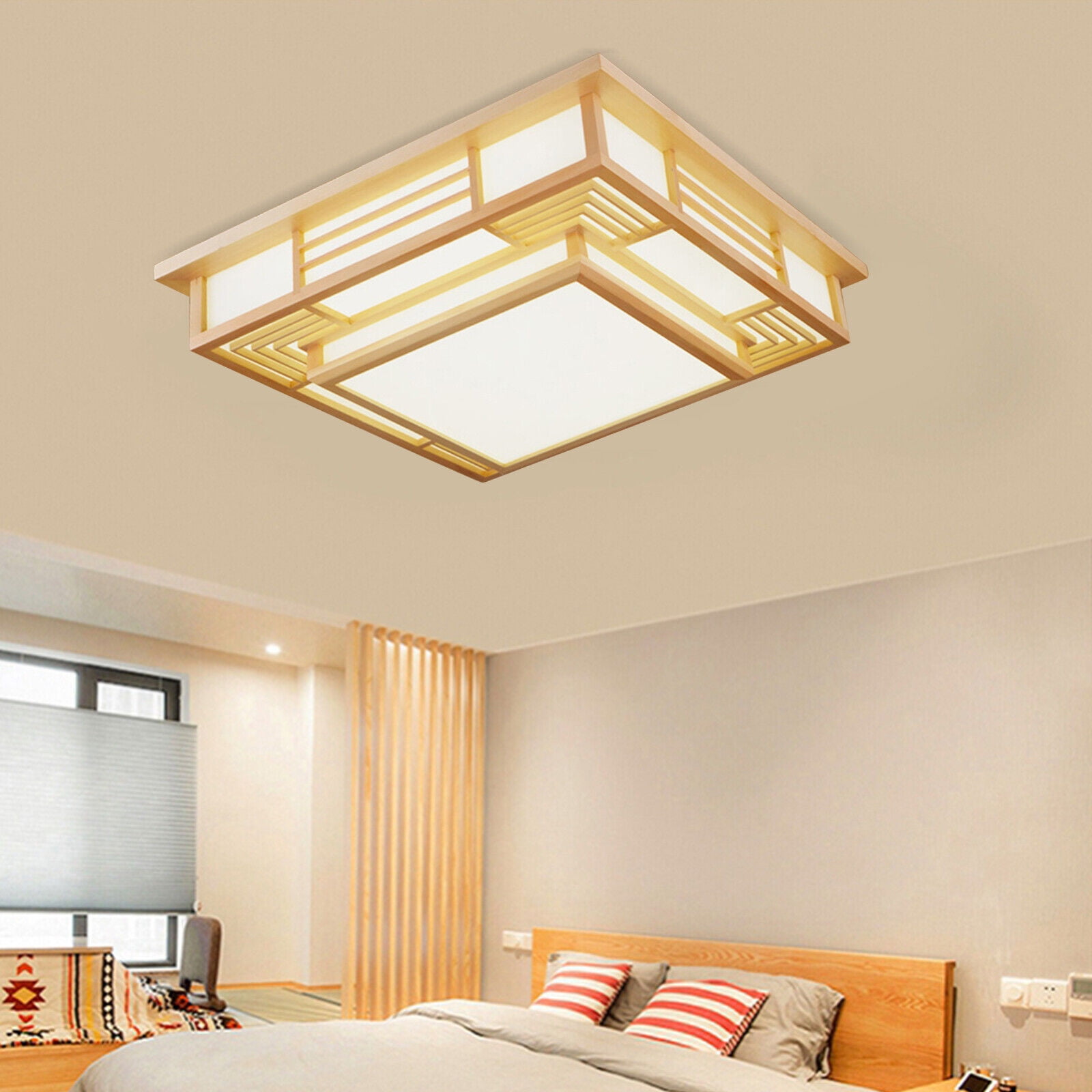Miumaeov 48W Modern Simple Ceiling Light LED Square Pendant Lamp ...