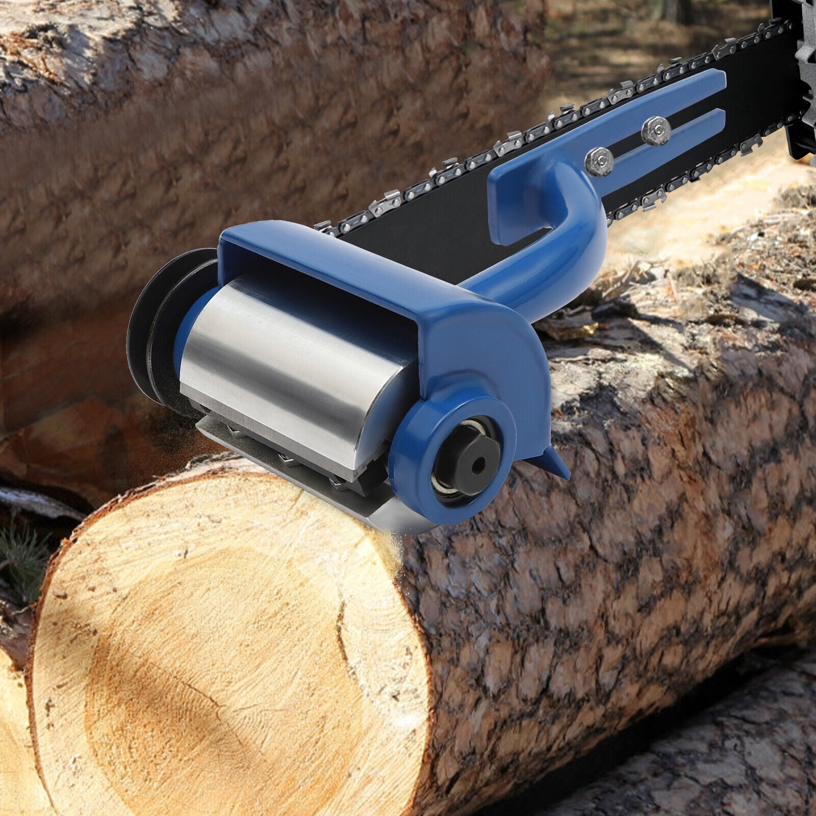 Miumaeov Log Peeler 5” Chainsaw, Compact Design, Adjustable Blade Depth ...