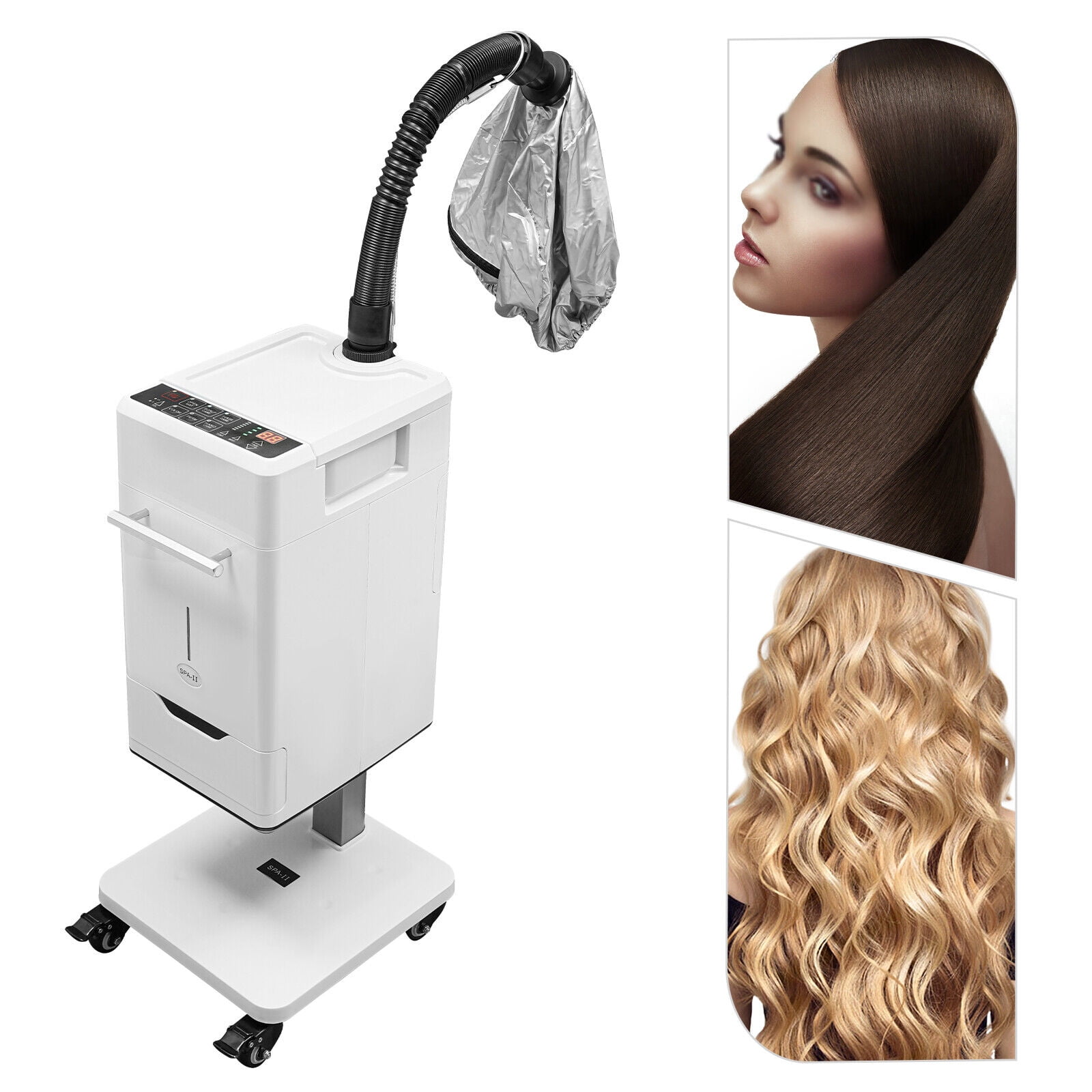 Miumaeov 500W Vertical Nano Hair Steamer Anion Hair Color Processor ...