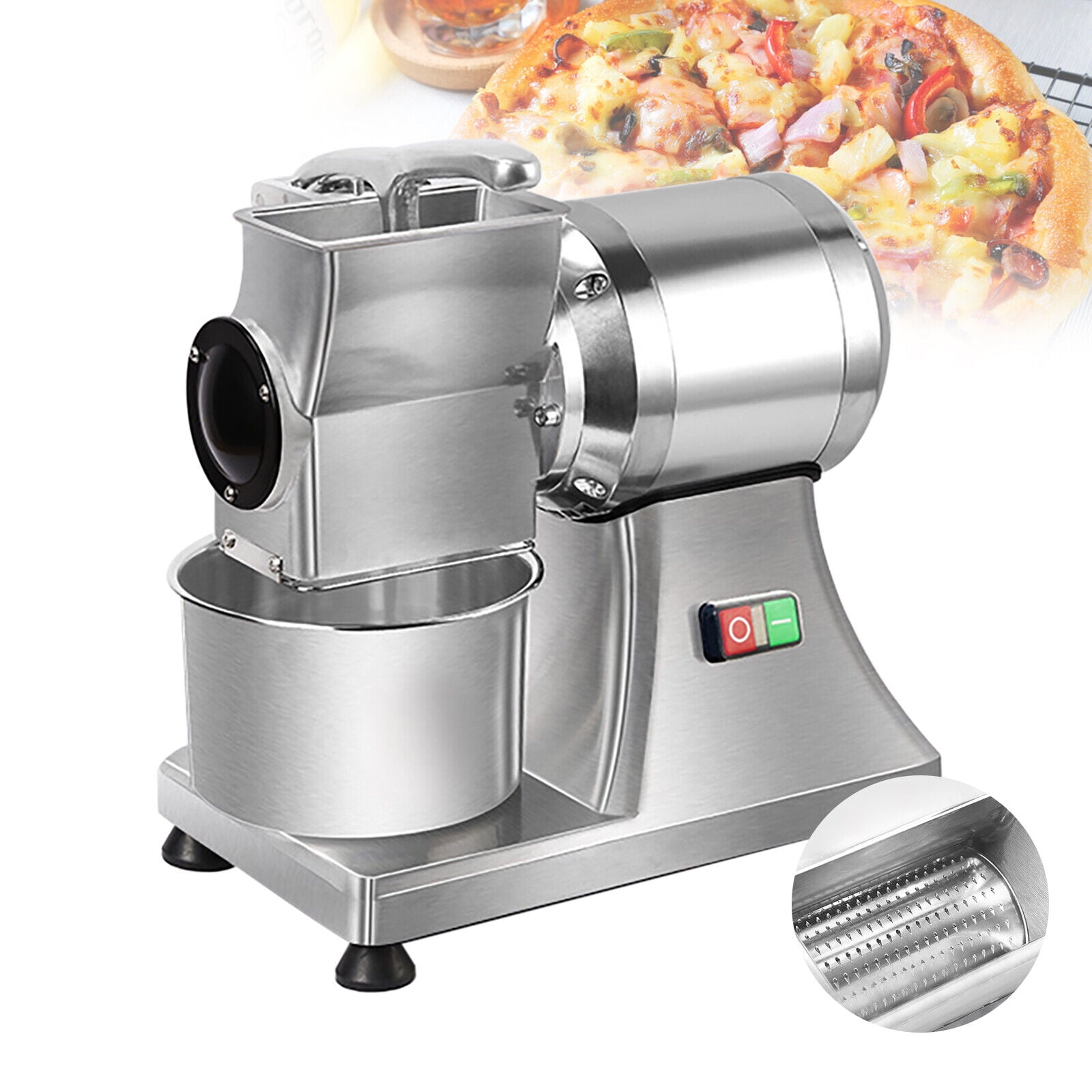 Miumaeov 550W 110V Commercial Cheese Grater Butter Grinding Machine ...