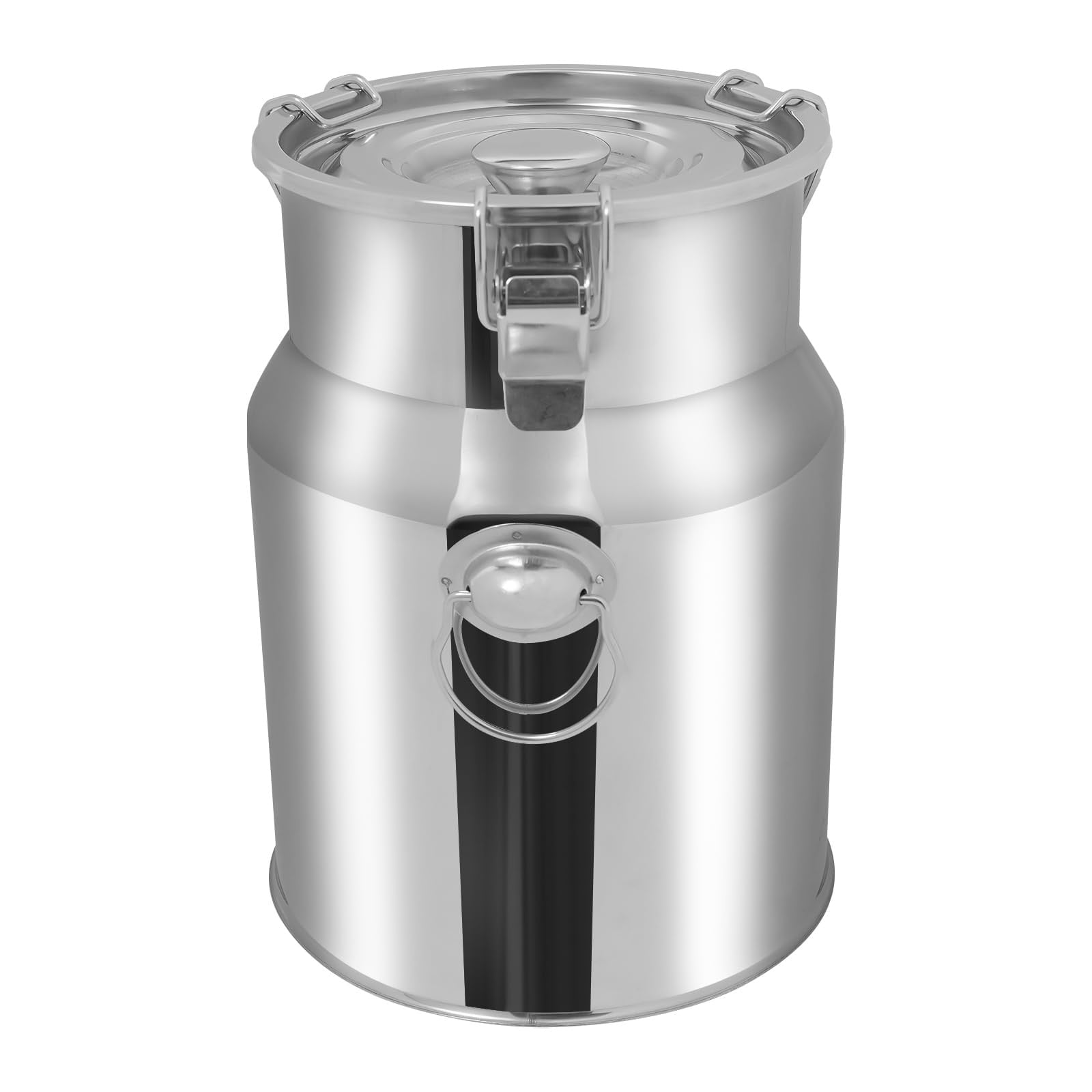 Miumaeov 5L Milk Can 201 Stainless Steel Milk Jug Sealed Bucket Kitchen ...
