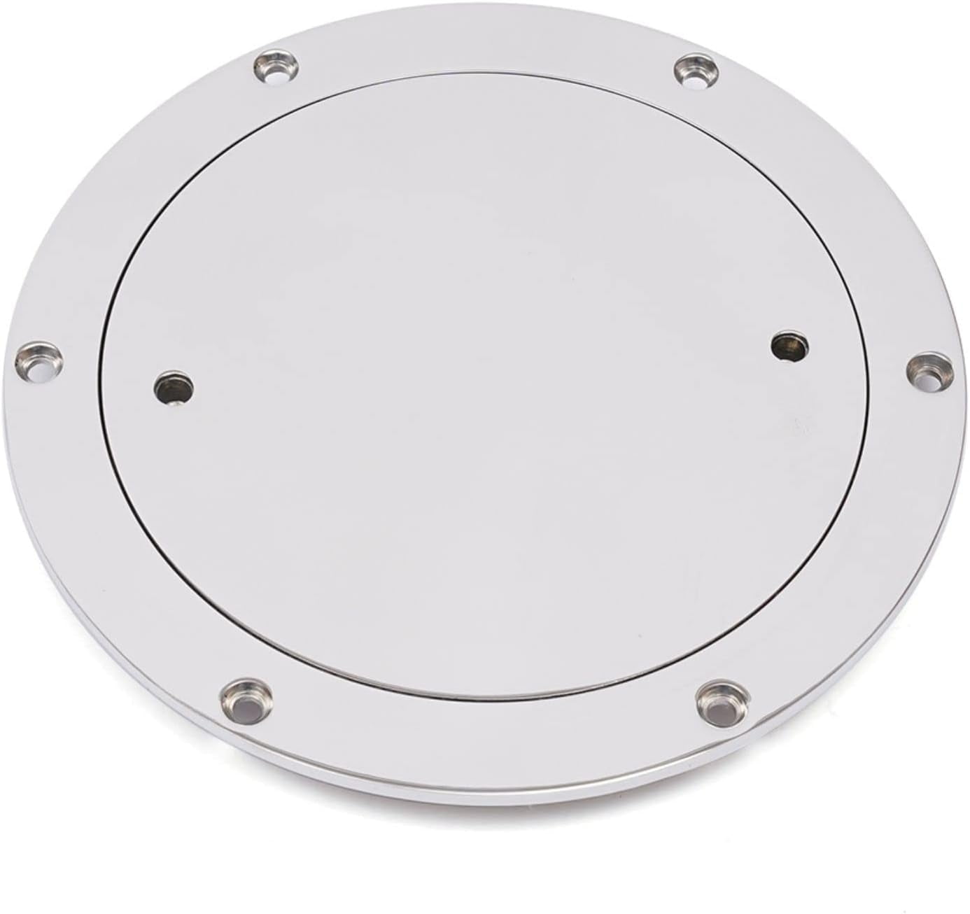 Miumaeov 6" Deck Plate Hatch, 316 Stainless Steel Boat Hatch Deck Plate ...