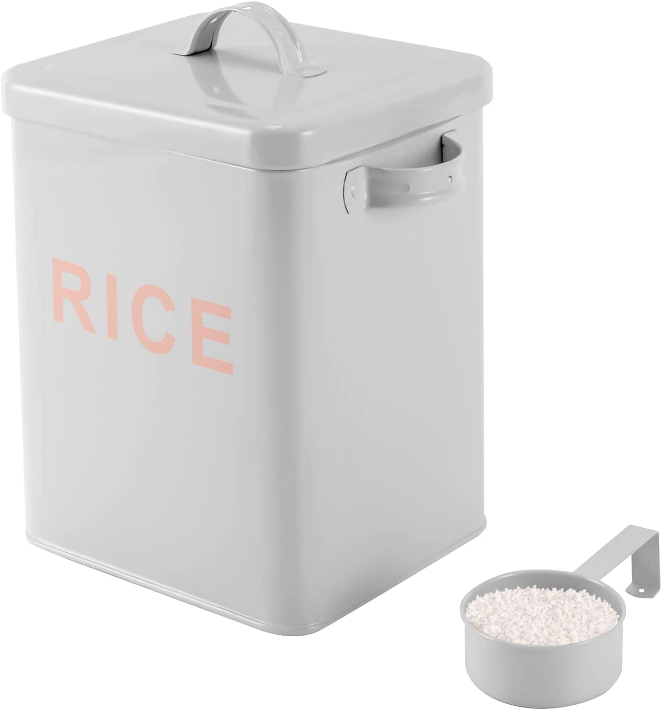 Miumaeov 6L Rice Storage Container,Food Container, Dry Food Storage ...