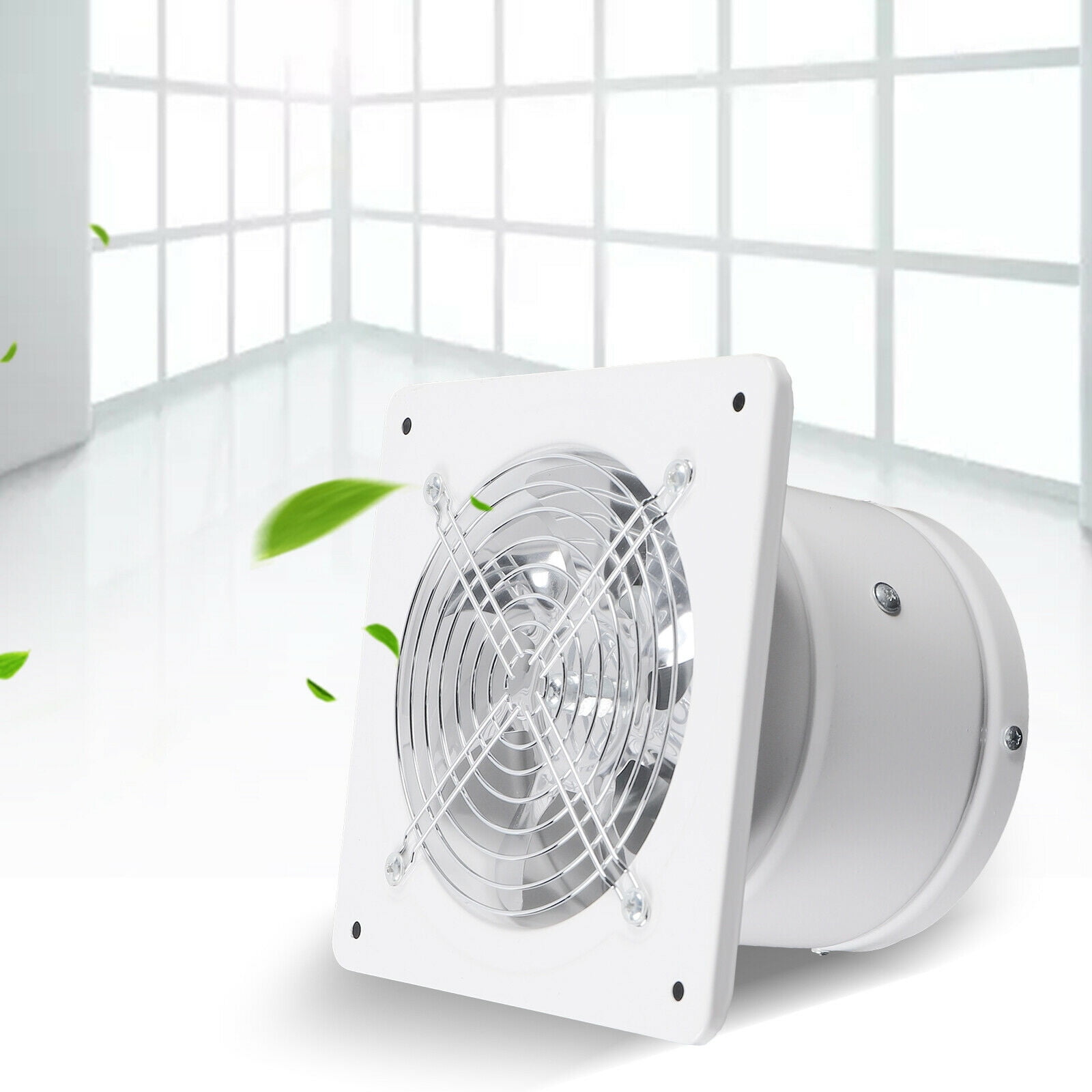 Miumaeov 6in Ventilation Extractor Ceiling Bathroom Exhaust Fan Window ...