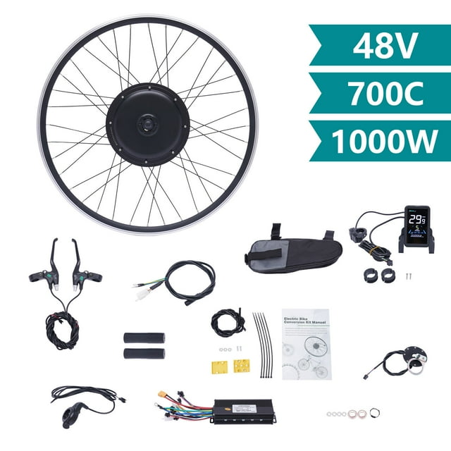 Miumaeov 700C 28"/29'' E-bike Electric Bicycle Rear Wheel Conversion ...