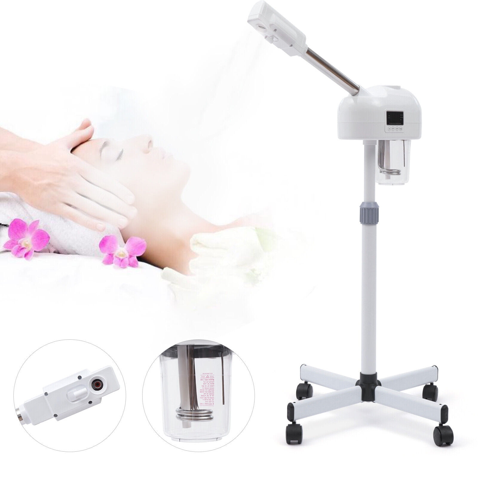 Miumaeov 750W Face Steamer Skin Moisturizing Machine Face Beauty ...