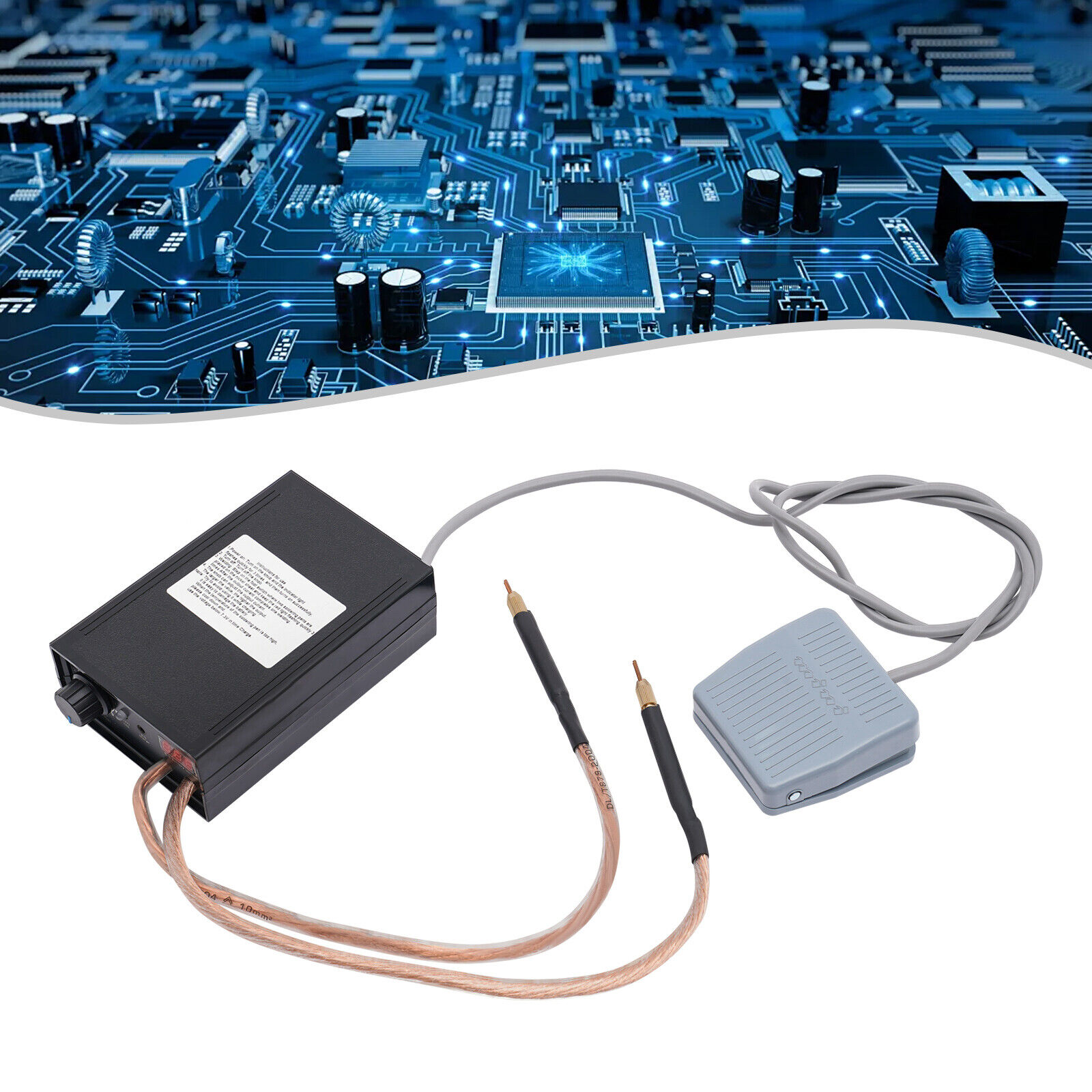 Miumaeov 8000W Tabletop Double Pulse Spot Welding Machine Spot Welder w ...