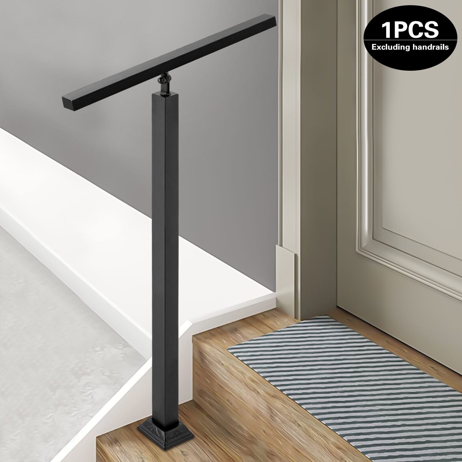 Miumaeov 85cm Minimalist Metal Stair Spindles Balusters Post Square ...
