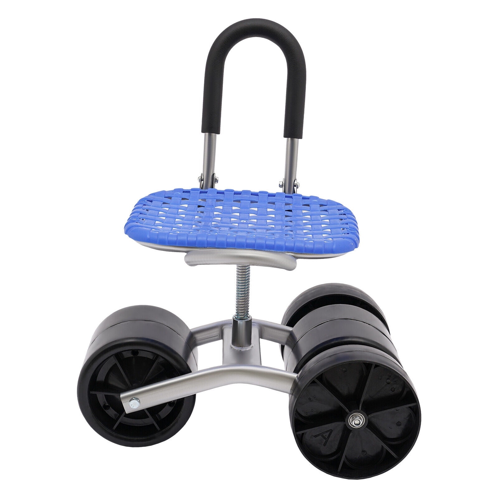 Miumaeov 9.05-13inch Height Adjustable Garden Stool Work Seat Rolling ...