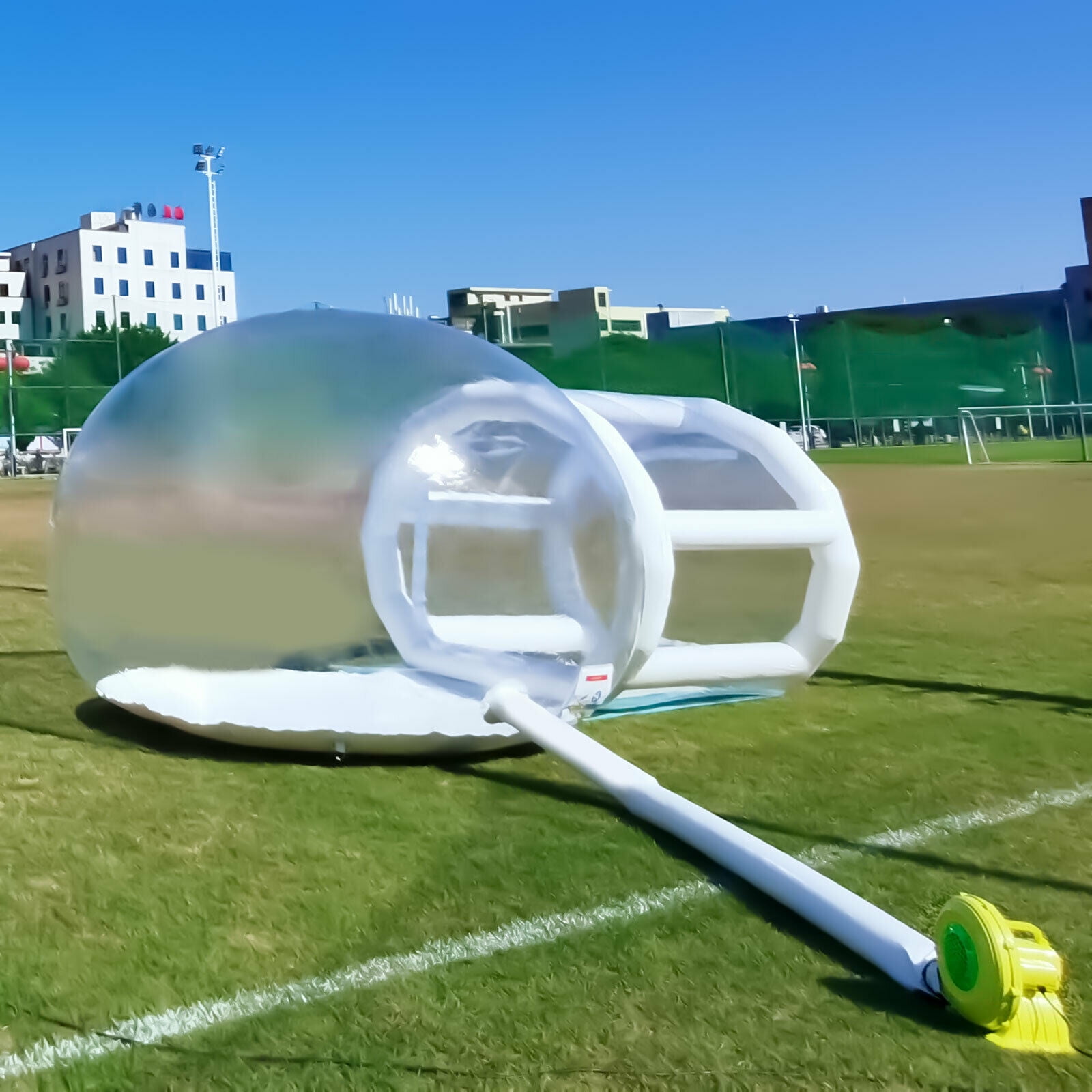 Miumaeov 9.8ft DIY Inflatable Bubble Tent Eco-friendly Home Dome ...