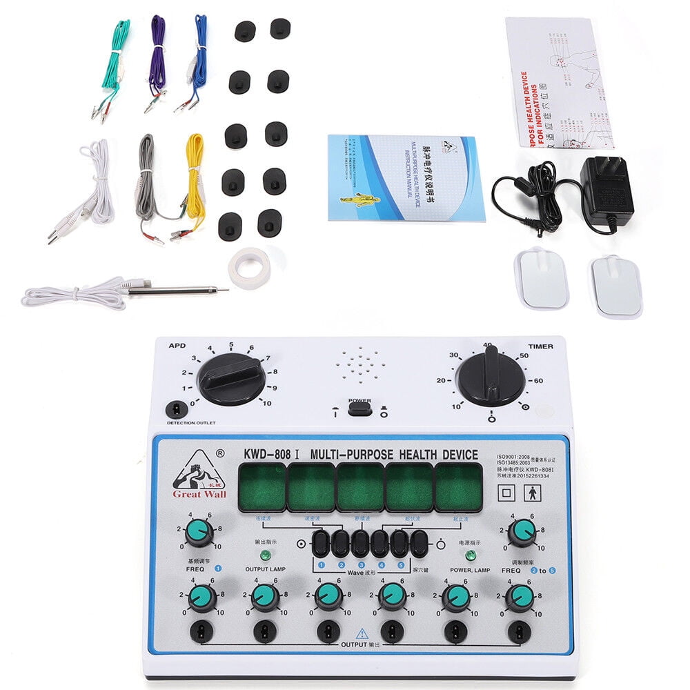 Miumaeov Professional Portable Acupuncture Stimulator, 6 Channels ...