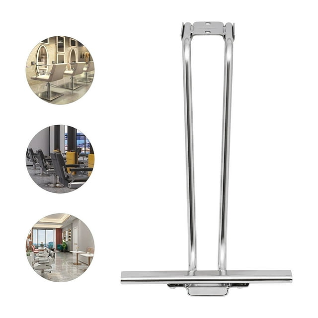 Miumaeov Adjustable Silver Salon Chair Footrest Hydraulic Barber Chair ...