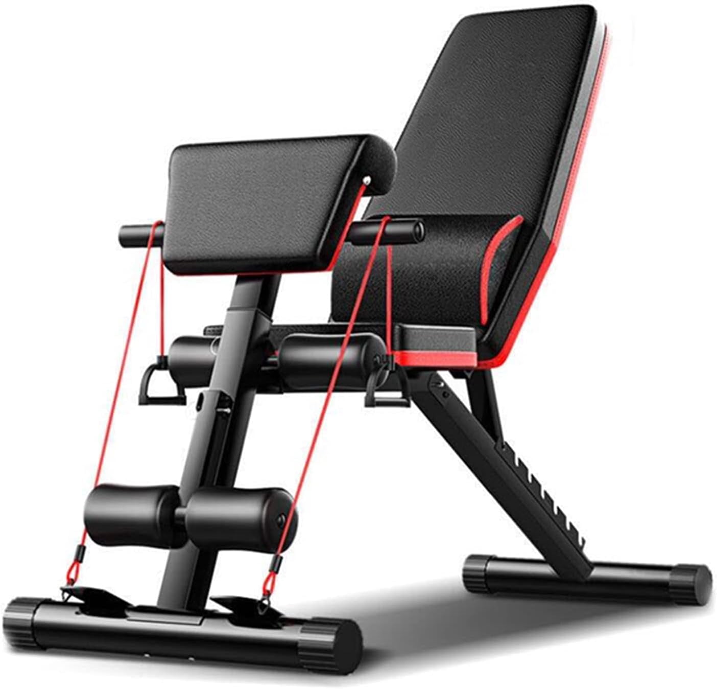Miumaeov Adjustable Weight Bench For Full Body Workout Fitness Chair ...