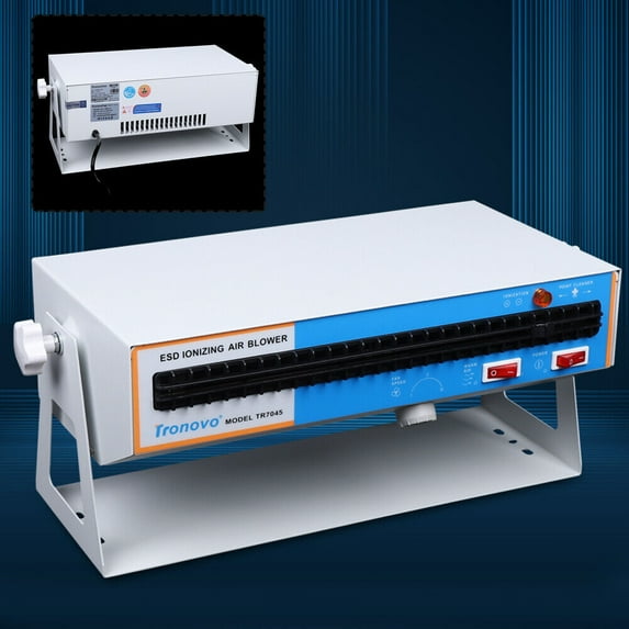 Miumaeov Anti-Static Ionizing Air Blower Fan Desktop Discharge Static ...