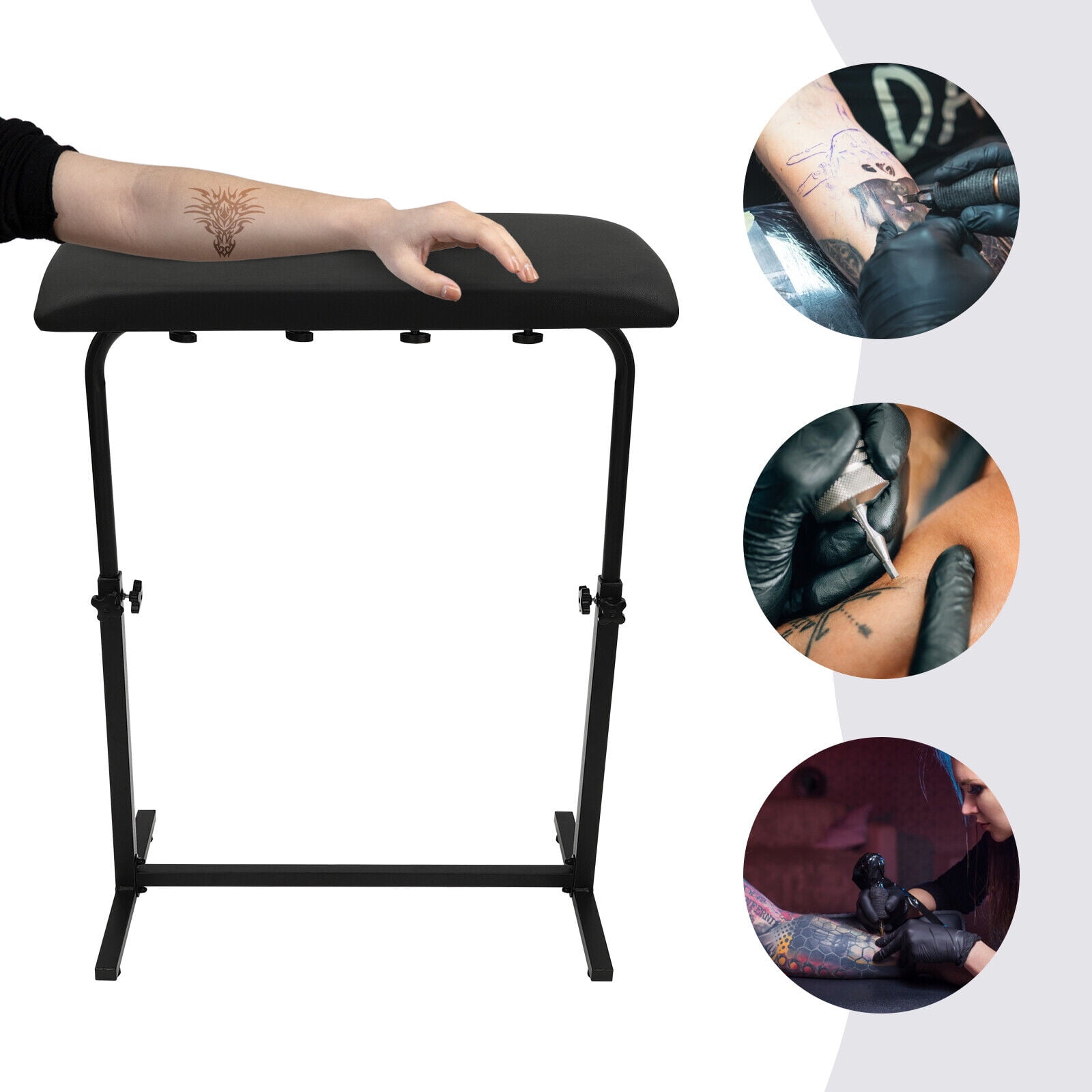 Miumaeov Armrest Bracket Adjustable Height Arm Rest Stand Tattoo ...