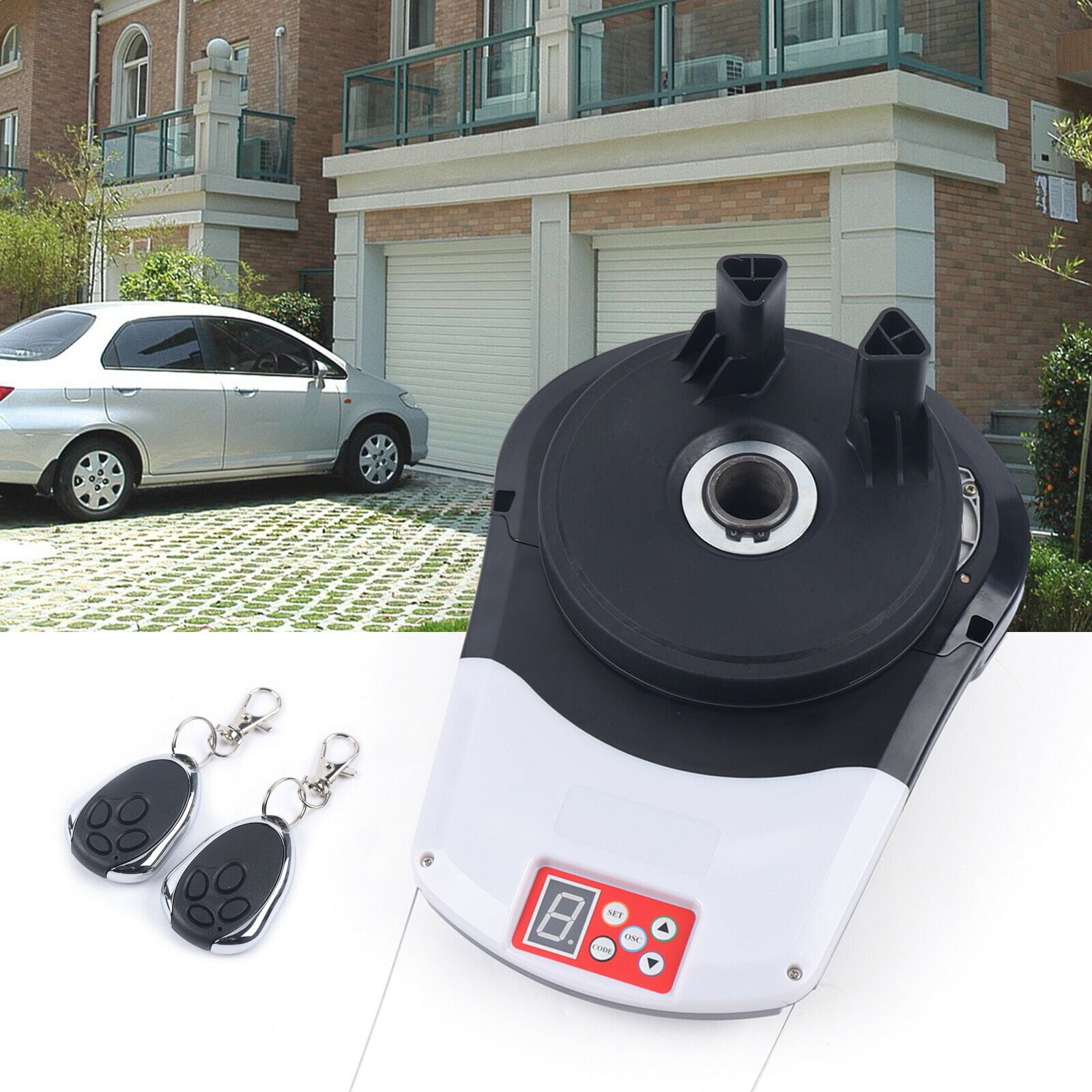 Miumaeov Automatic Garage Roll Up Roller Door Opener 800N 100W Motor ...