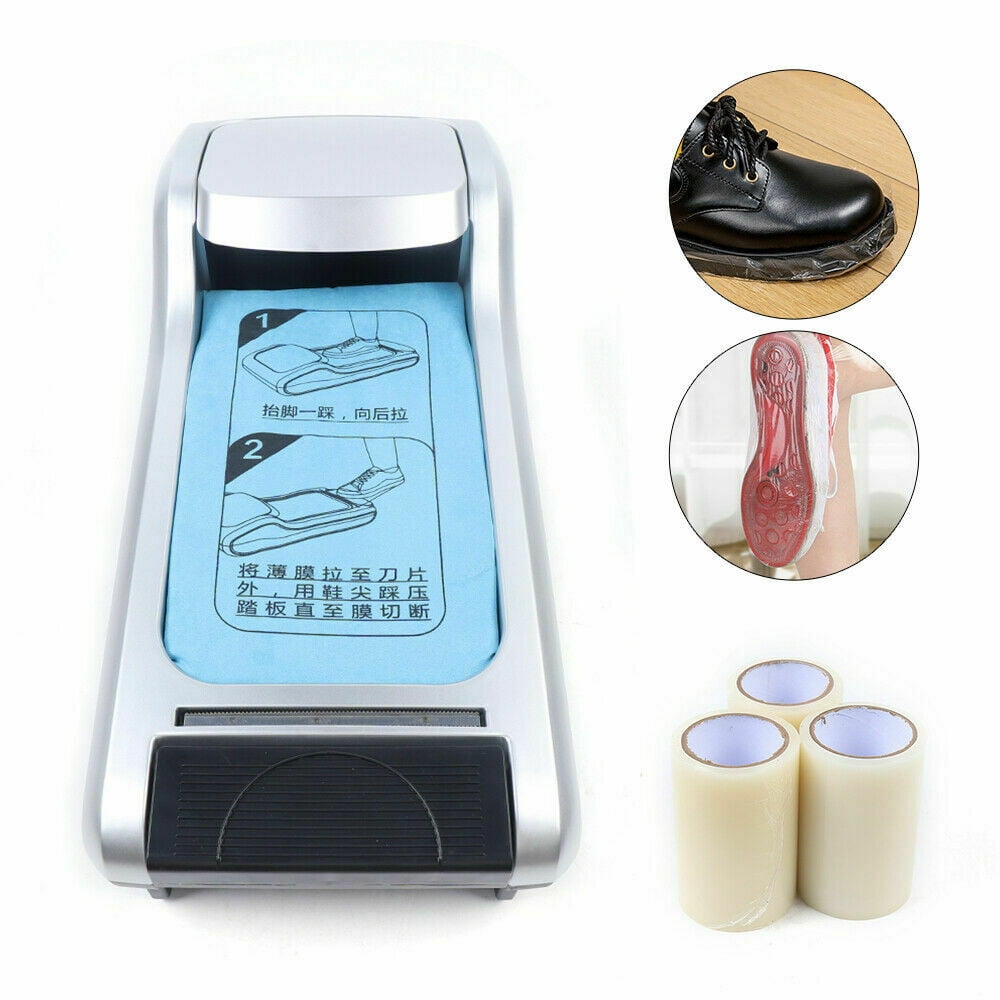 Miumaeov Automatic Shoe Cover Dispenser Machine with 200 Shoe Film ...
