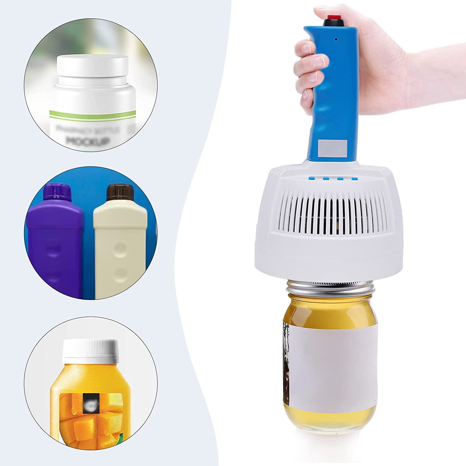 Miumaeov Bottle Cap Sealer I-n-d-u-c-tion Sealer Heat Handheld Sealing ...