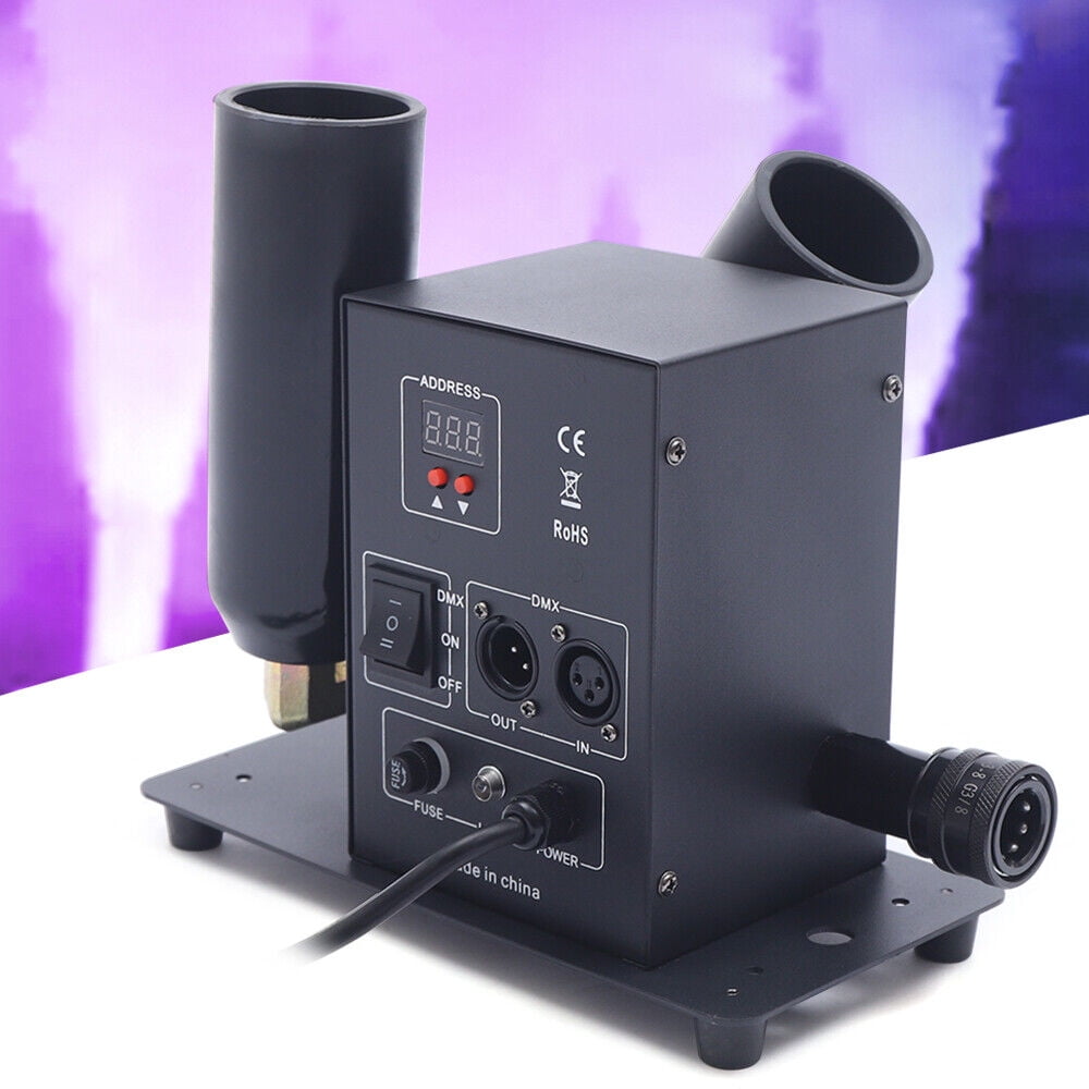 Miumaeov CO2 Fog Machine Double Nozzle CO2 Jet Cannon Air Column Smoke ...