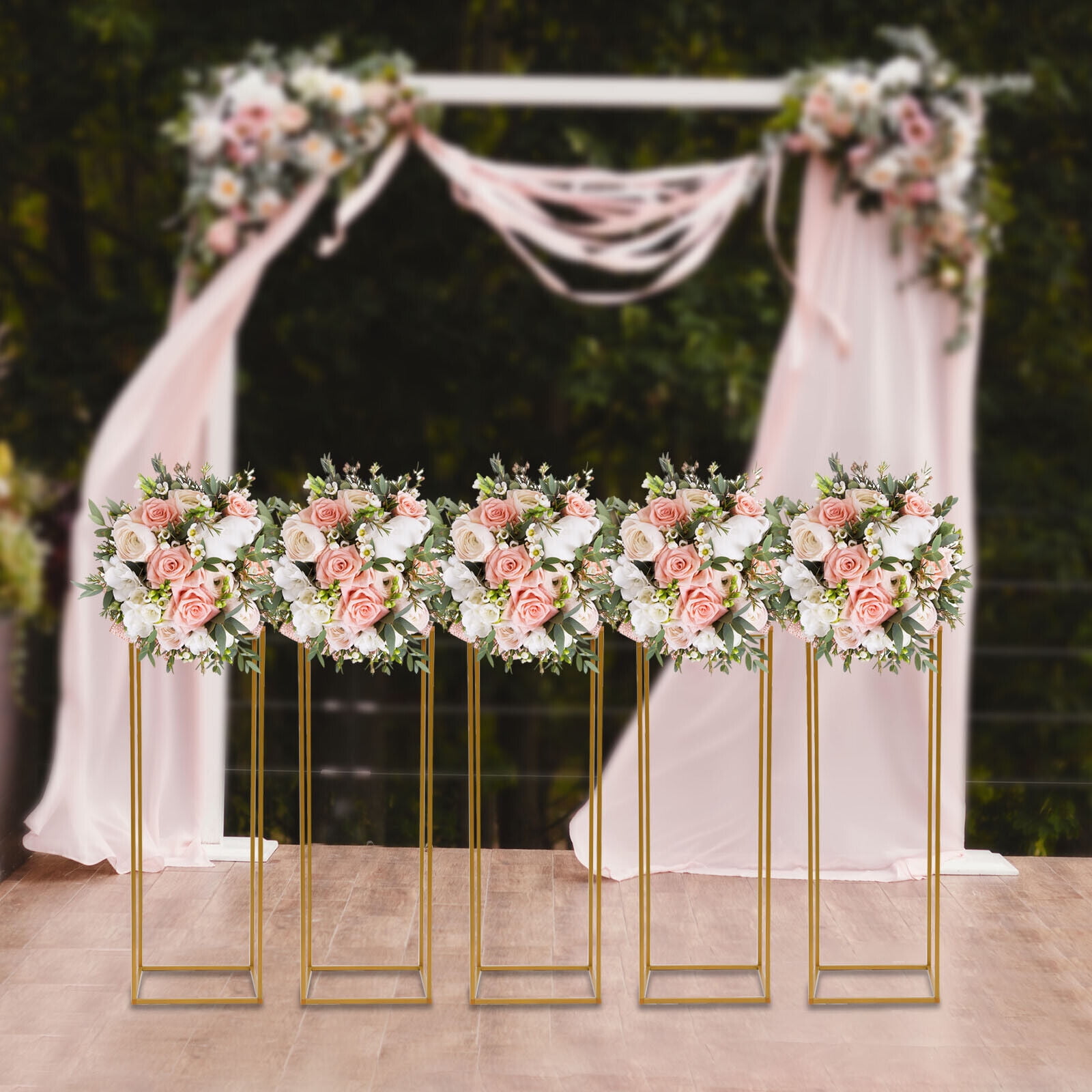 Wedding column decorations 60 photos - Astyledwedding.com