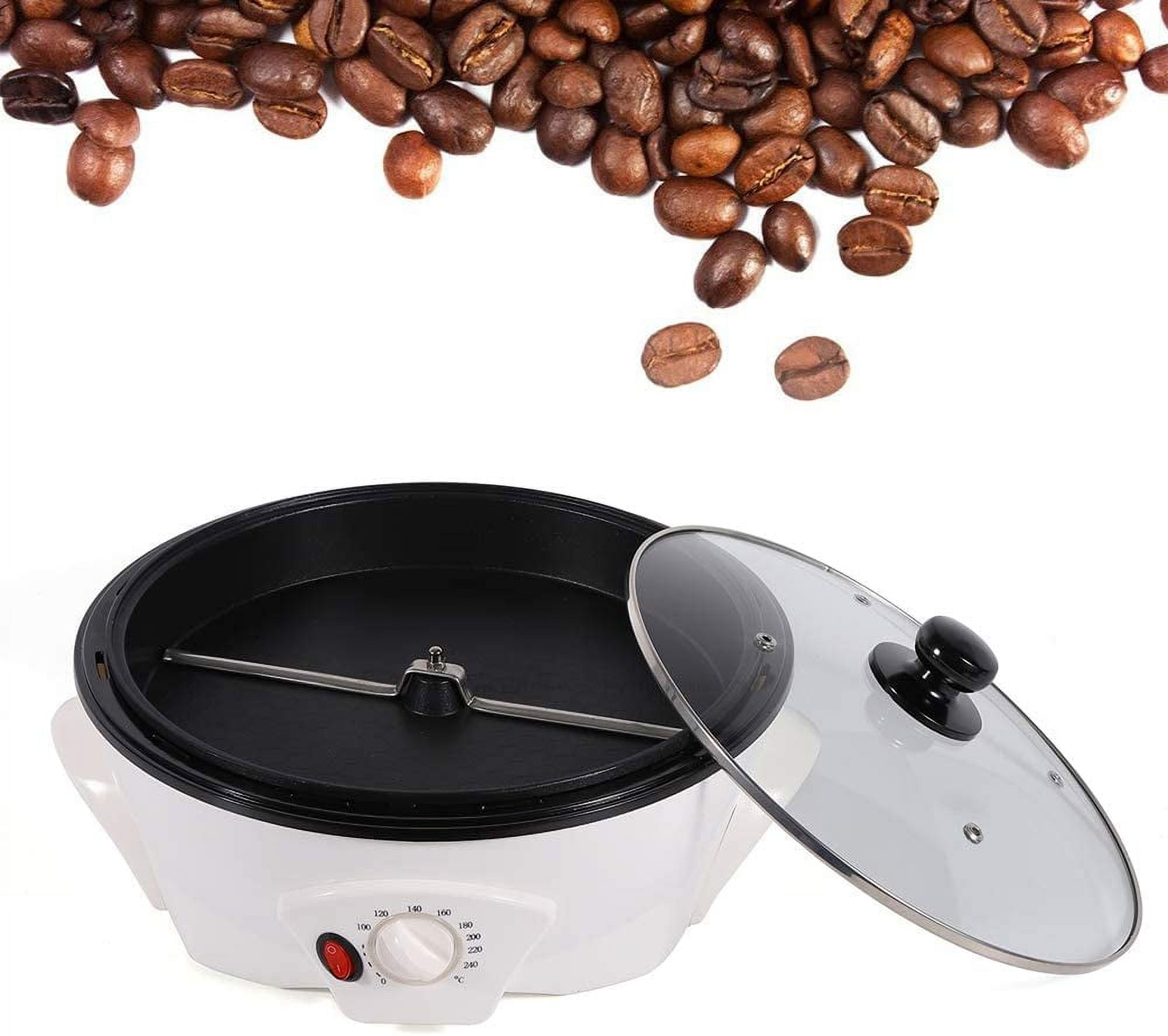 Miumaeov Commercial Coffee Bean Roaster 110V 1200W Electric Coffee Bean ...