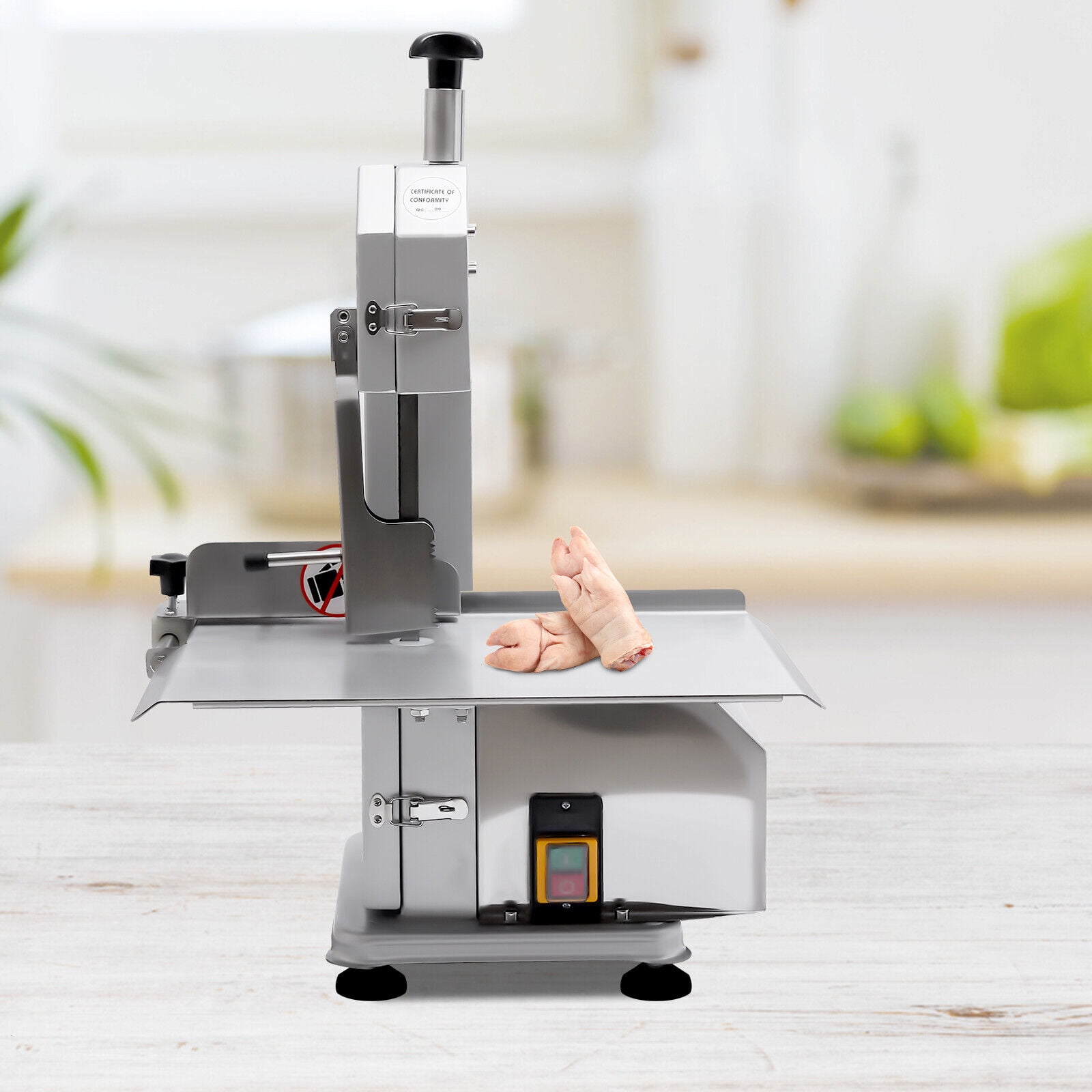 Miumaeov Commercial Meat Bone Saw Cutter 650W 110V Electric Frozen Meat ...