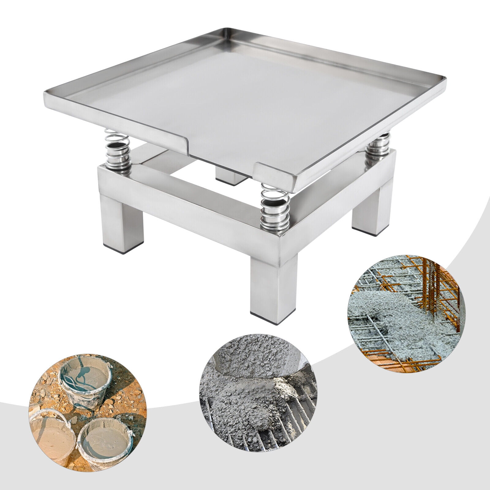 Miumaeov Concrete Vibrating Table Vibration Platform Bench Stainless ...