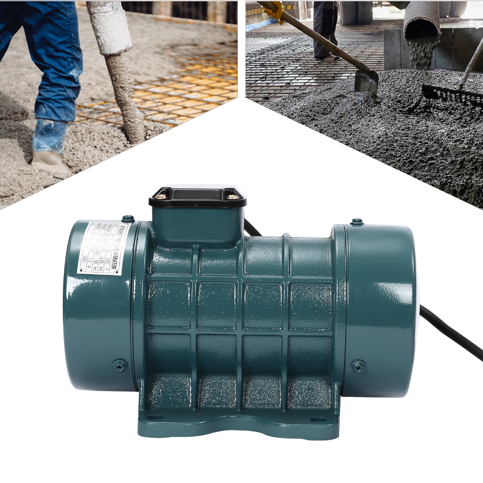 Miumaeov Concrete Vibrator Motor 250W 110V 60HZ Power Electric Vibrator ...