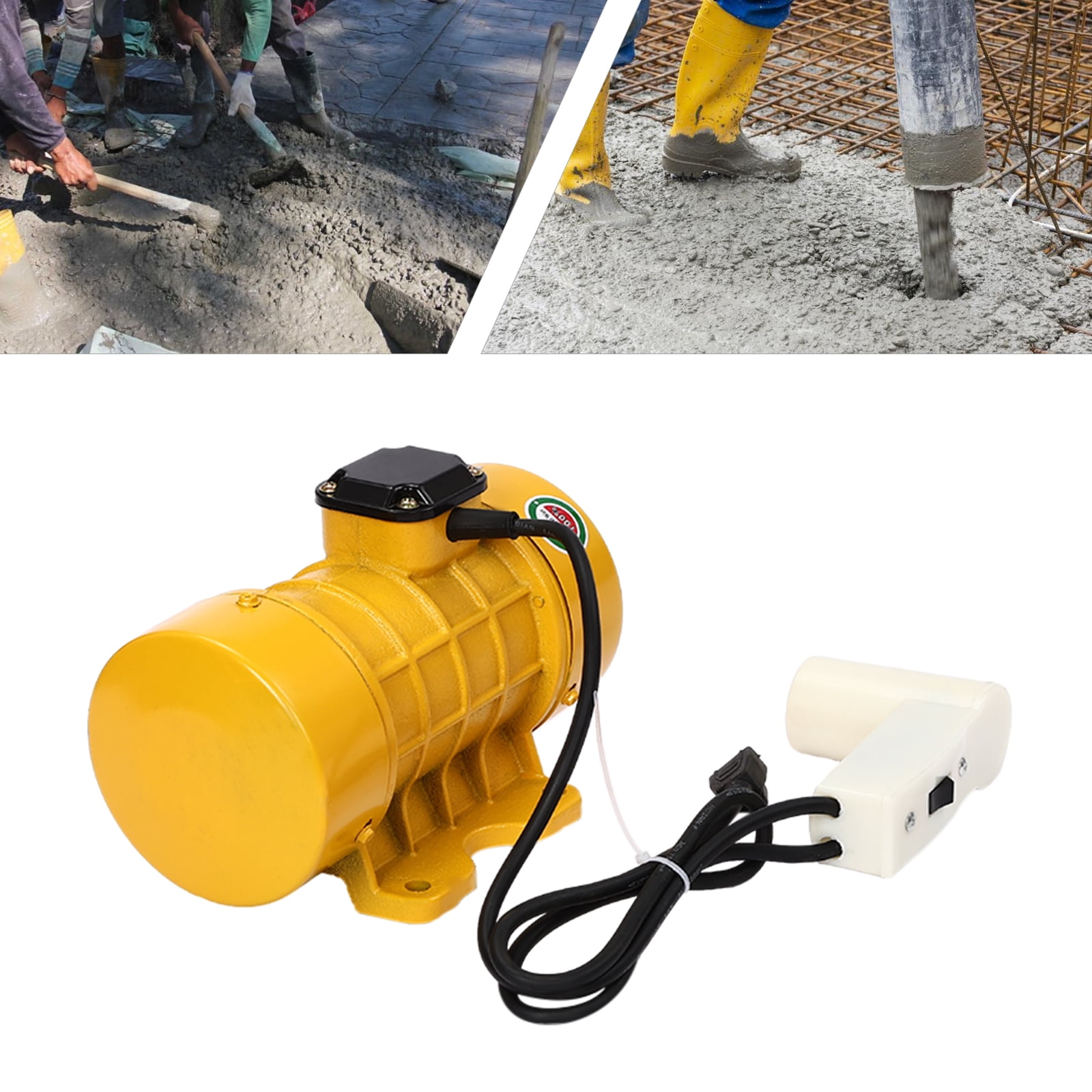 Miumaeov Concrete Vibrator Motor 250W 110V 60HZ Power Electric Vibrator ...