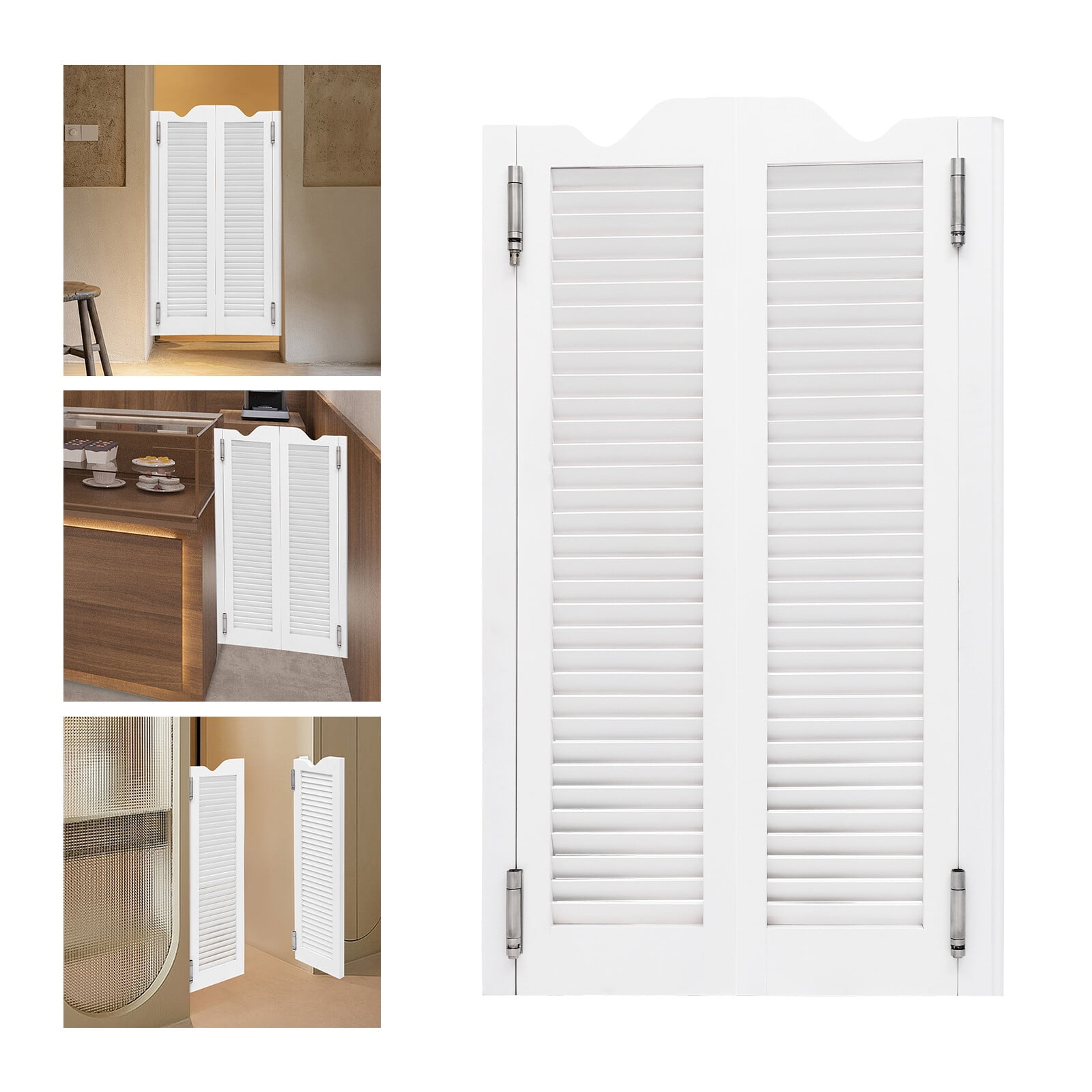 Miumaeov Countryside Double-hinged Partition Door Swing Door Double ...