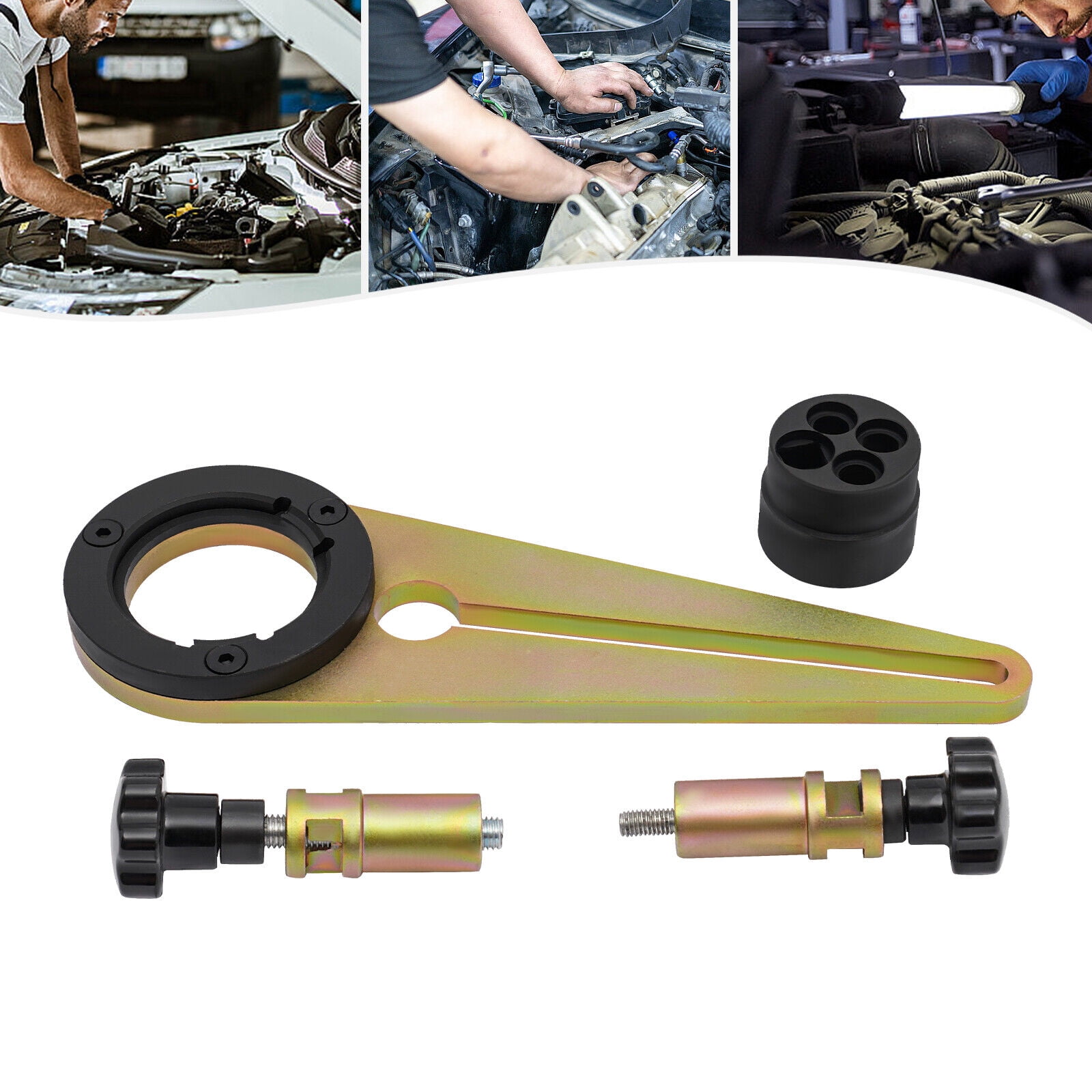 Miumaeov Crankshaft Belt Disc Timing Tool For BMW N47 Vibration Damper ...