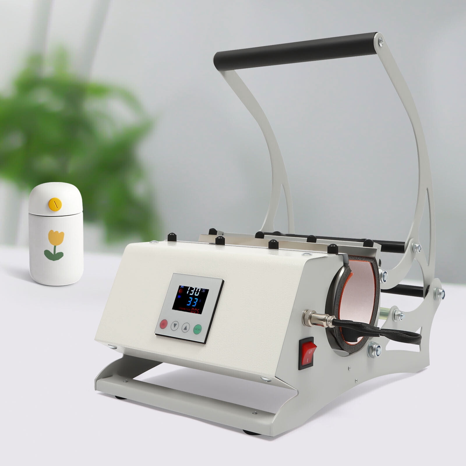 Miumaeov DIY Mug Heat Press Cup Transfer Machine with Adjustable ...