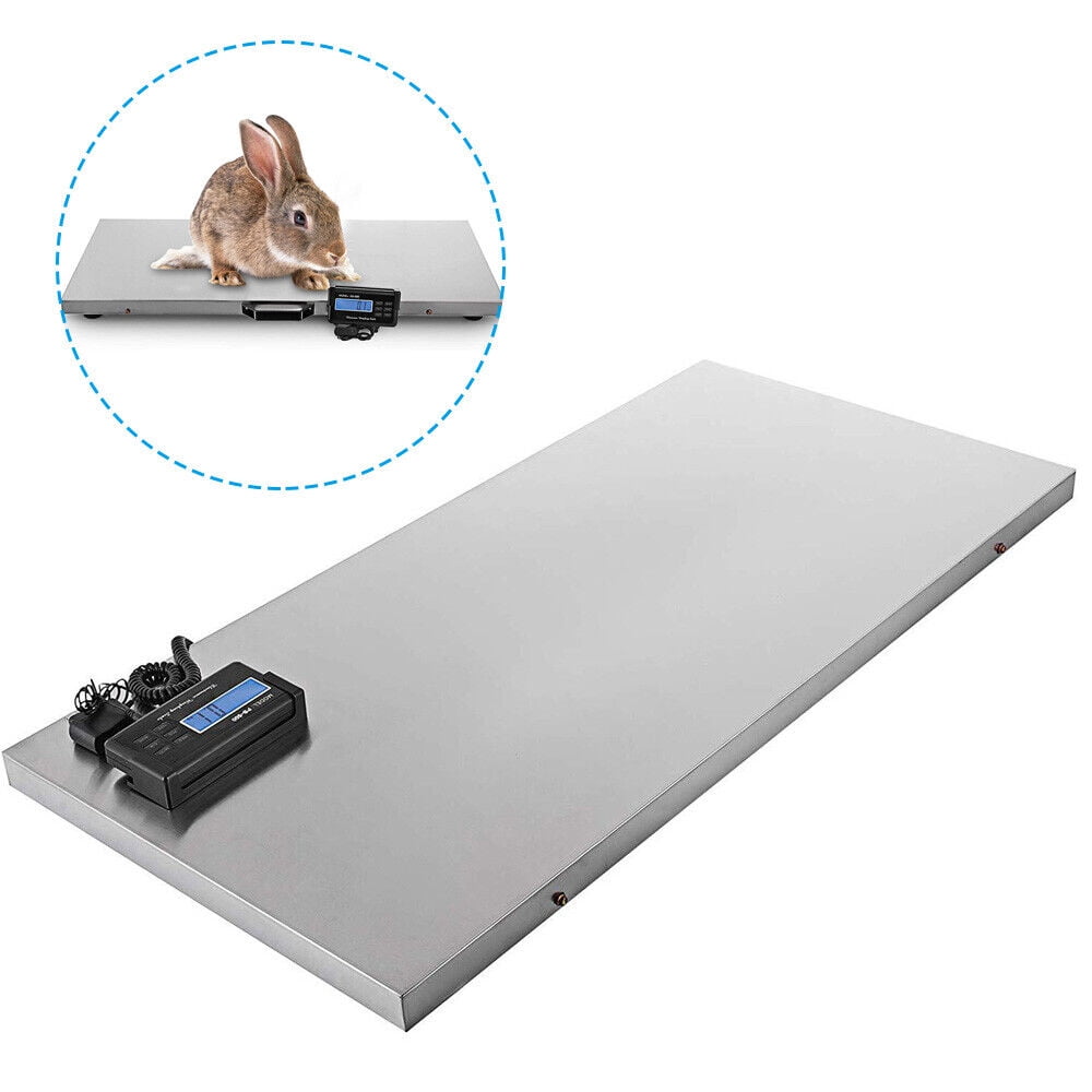 Miumaeov Digital Livestock Vet Scales Pet Veterinary Scales Stainless ...