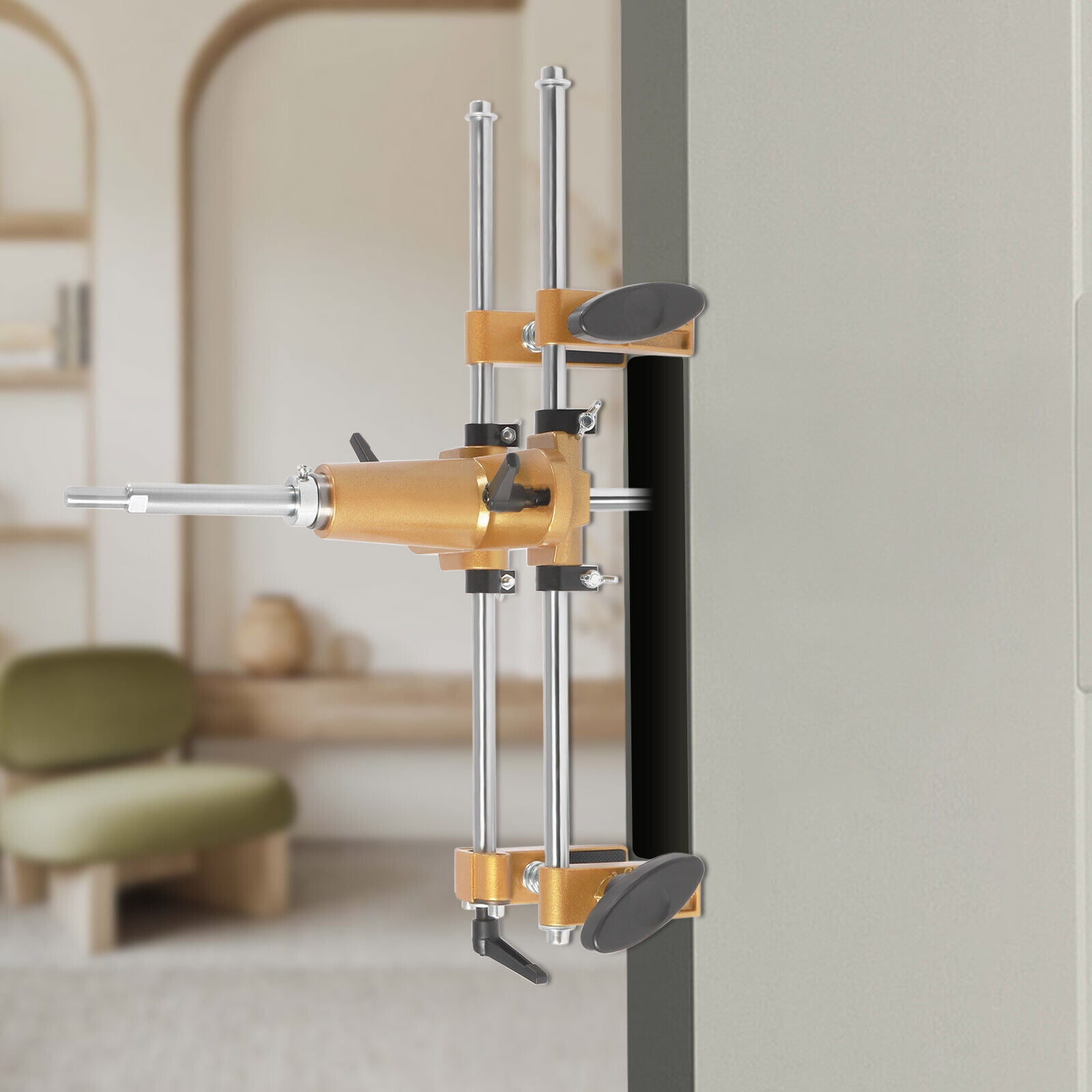 Miumaeov Door Lock Hole Opener Kit for Wooden Door Lock Mortiser Door ...