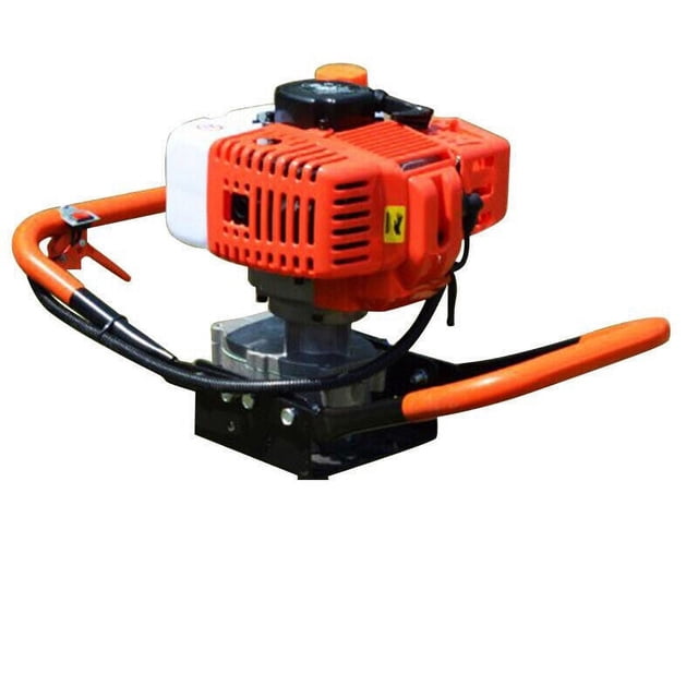 Miumaeov Earth Auger Digging Machine Gas Powered Post Hole Digger 52CC ...