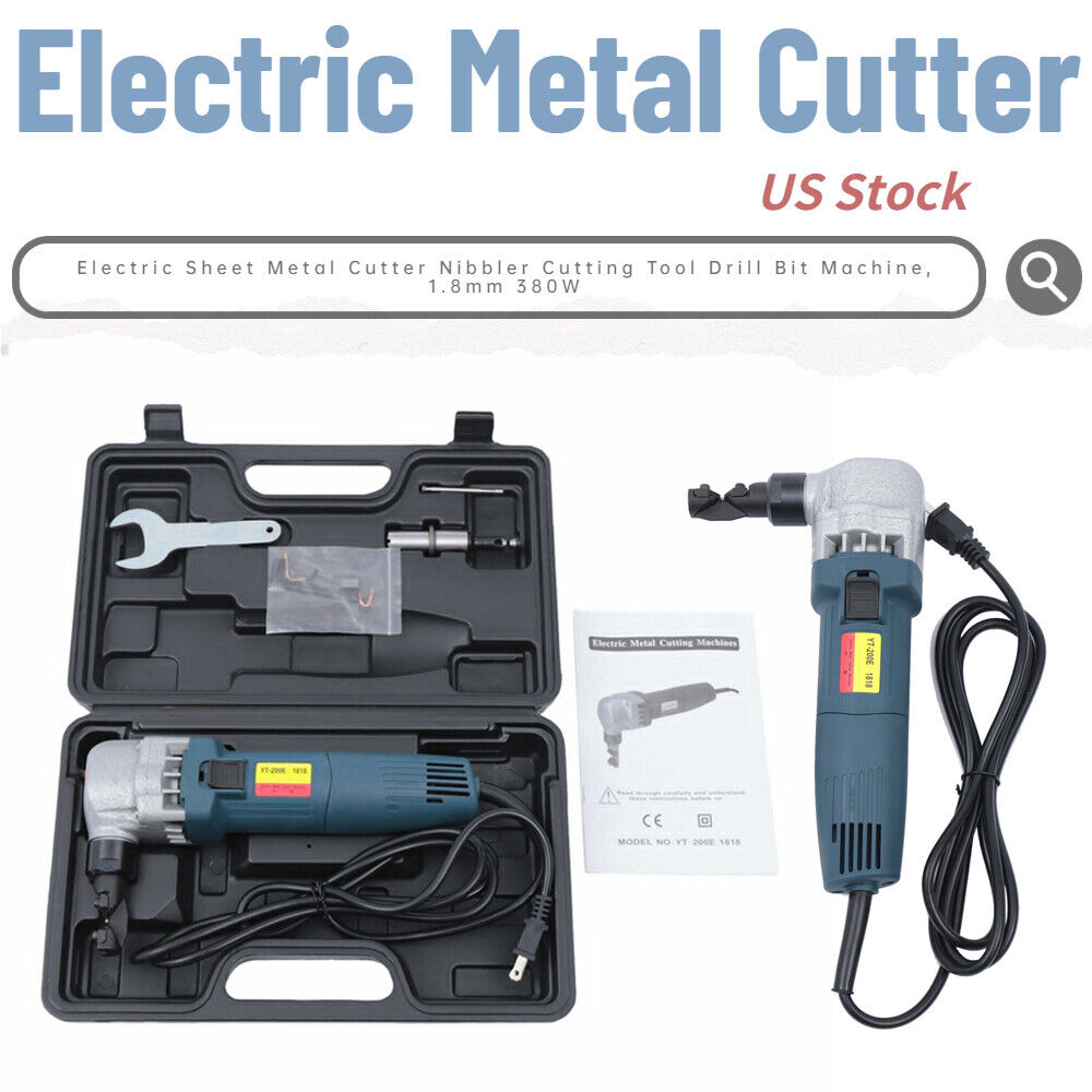 Miumaeov Electric Metal Cutter 1850RPM High Speed Rotor 0.07in/1.8mm ...