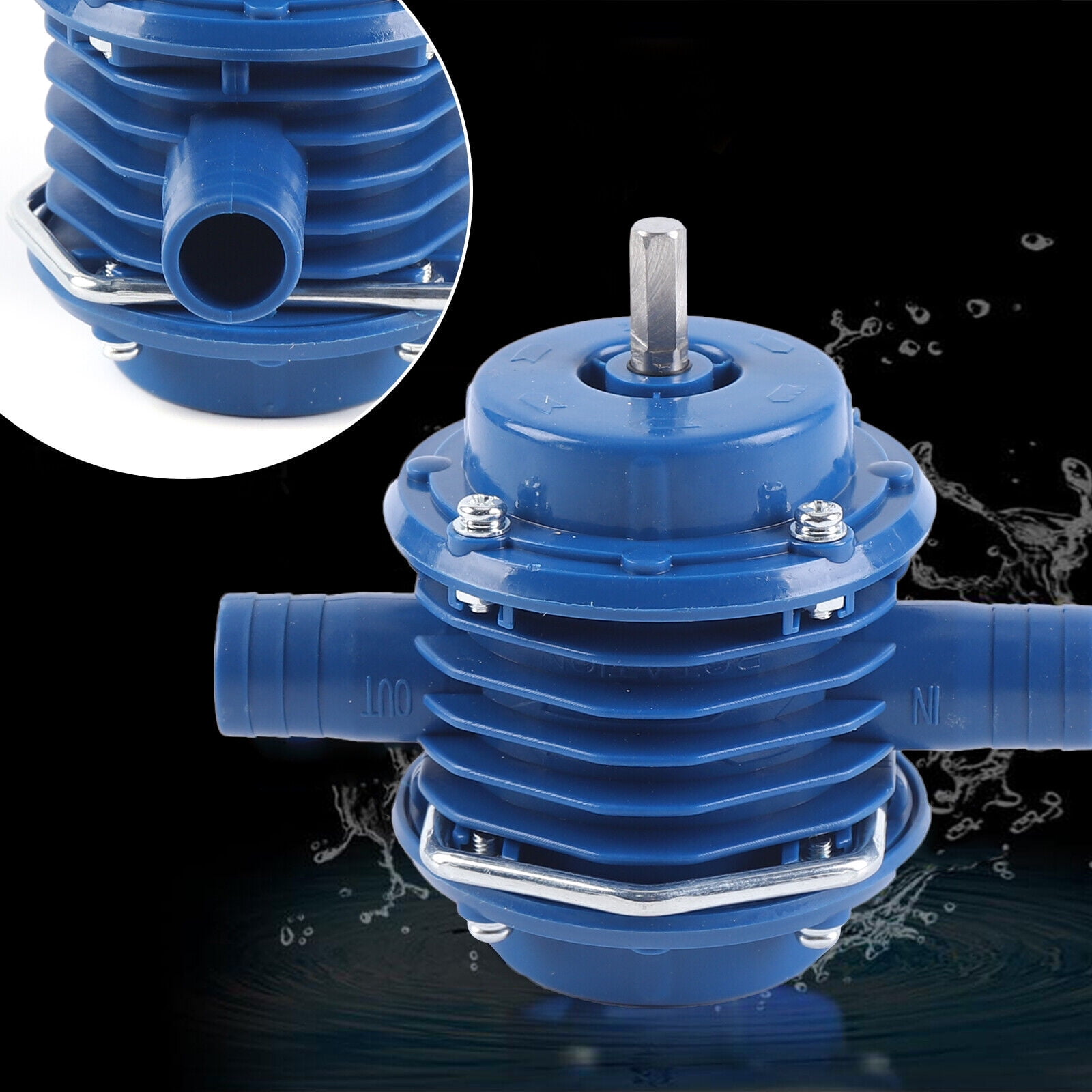 Miumaeov Electric Mini Self-Priming Hand Drill Water Pump Centrifugal ...