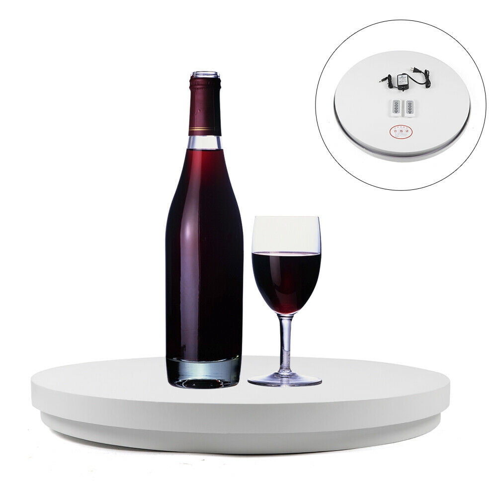 Miumaeov Electric Turntable Display with Remote Control Rotating ...
