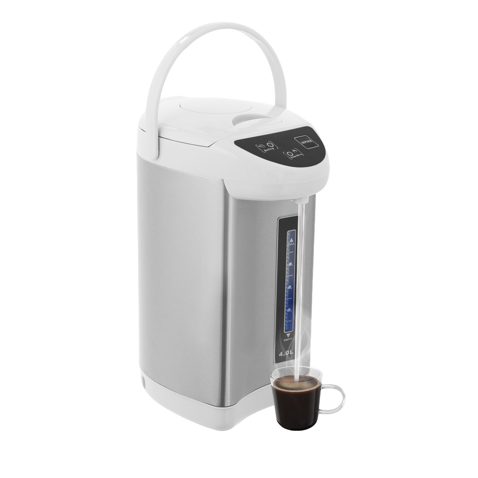 Miumaeov Electric Water Boiler,4L 304 Stainless Steel Countertop Water ...