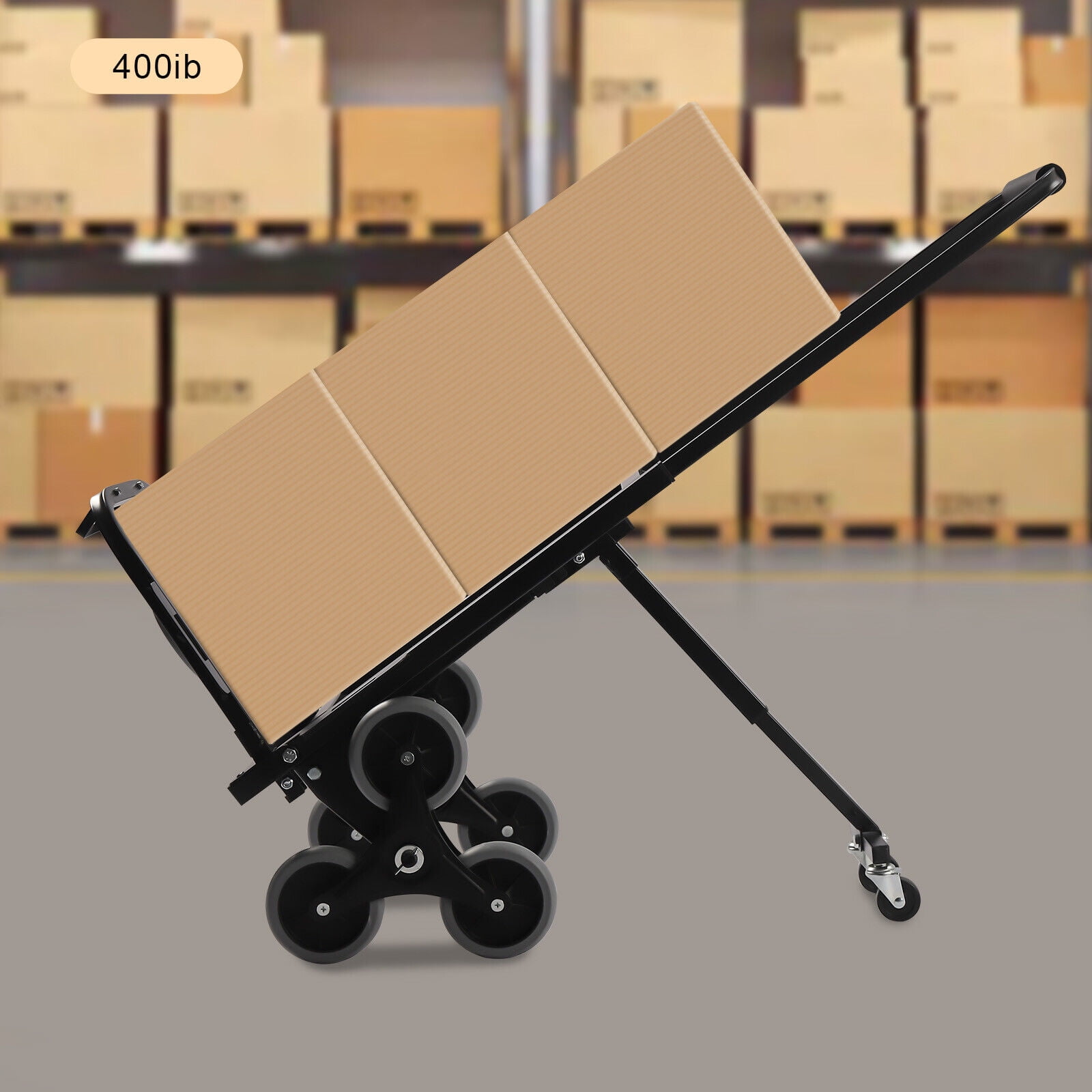 Miumaeov Foldable Hand Truck Dolly Cart With Telescoping Handle ...